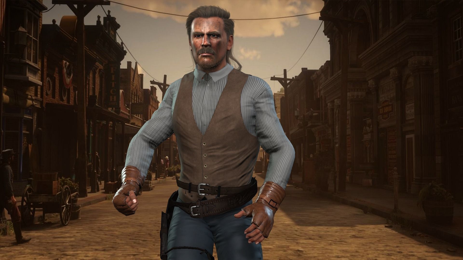 3D model Arthur Morgan Red Dead Redemption 2 3D Model VR / AR / low ...