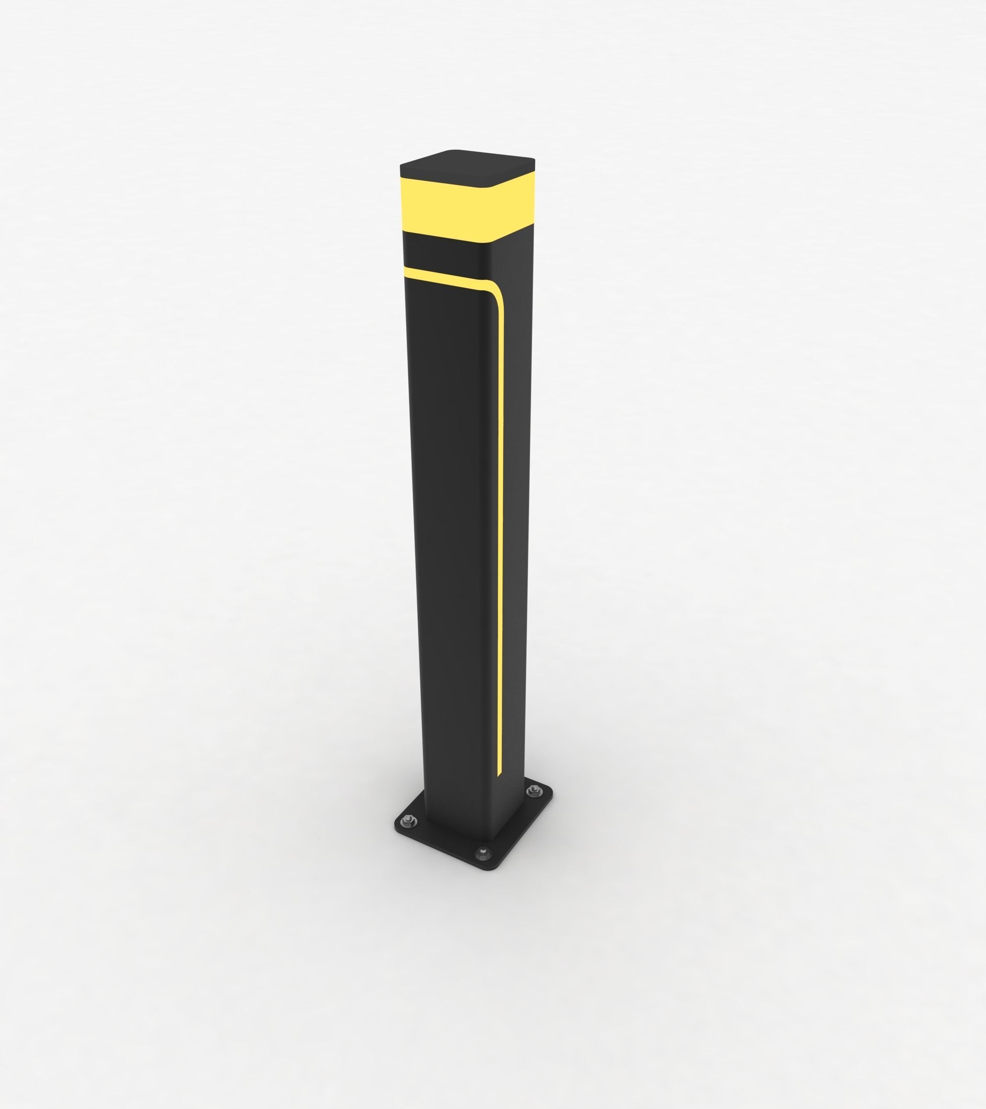 Bollard 3D model | CGTrader
