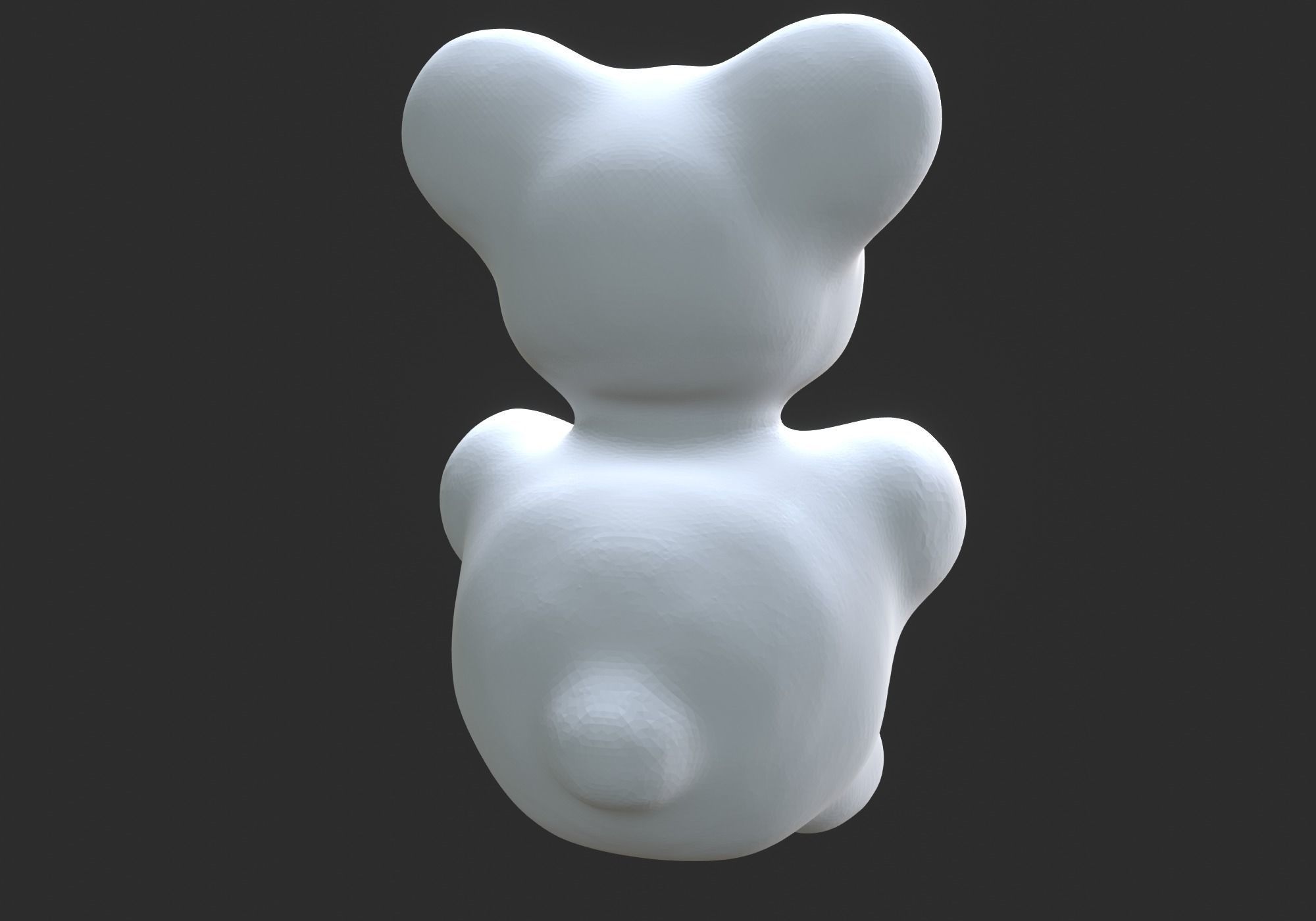 cute teddy bear 3D model | CGTrader