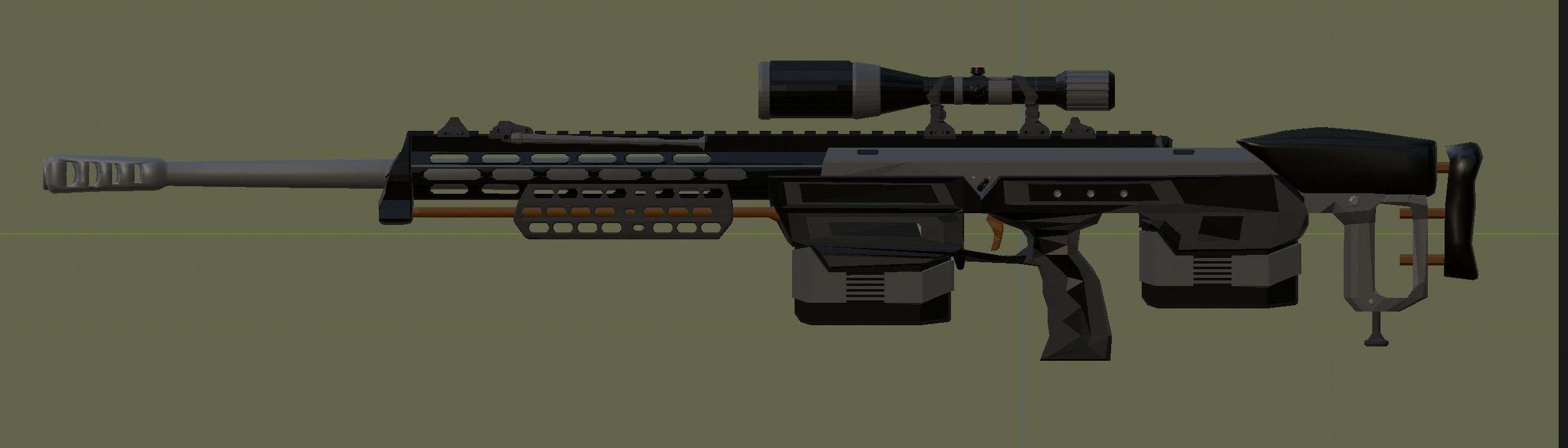 3D model DSR 50 BLACK OPS 2 INSPIRED VR / AR / low-poly | CGTrader