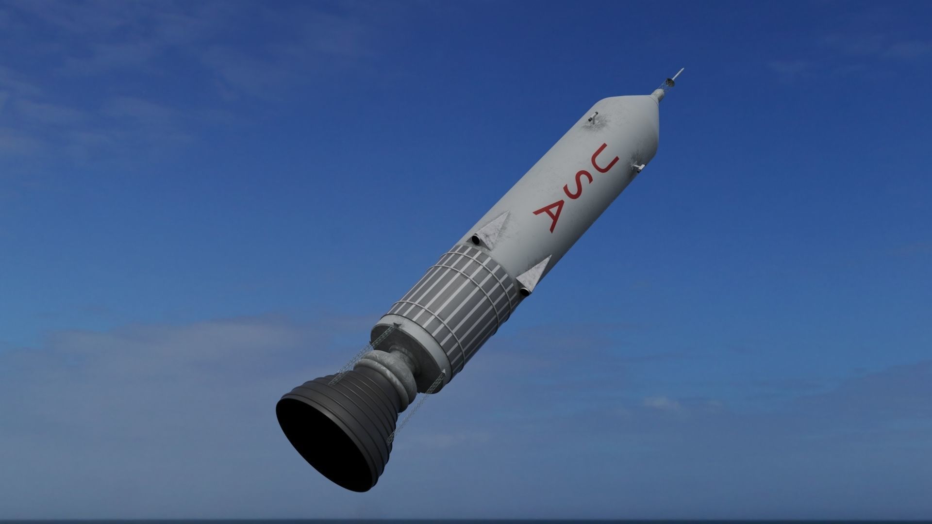 3D model Sea Dragon rocket VR / AR / low-poly | CGTrader
