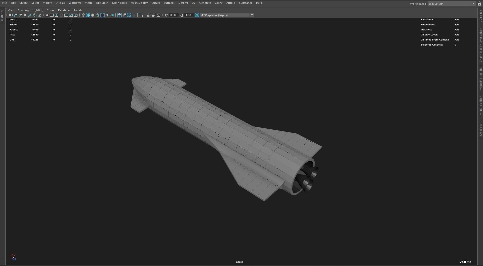 SpaceX Rocket free VR / AR / low-poly 3D model | CGTrader