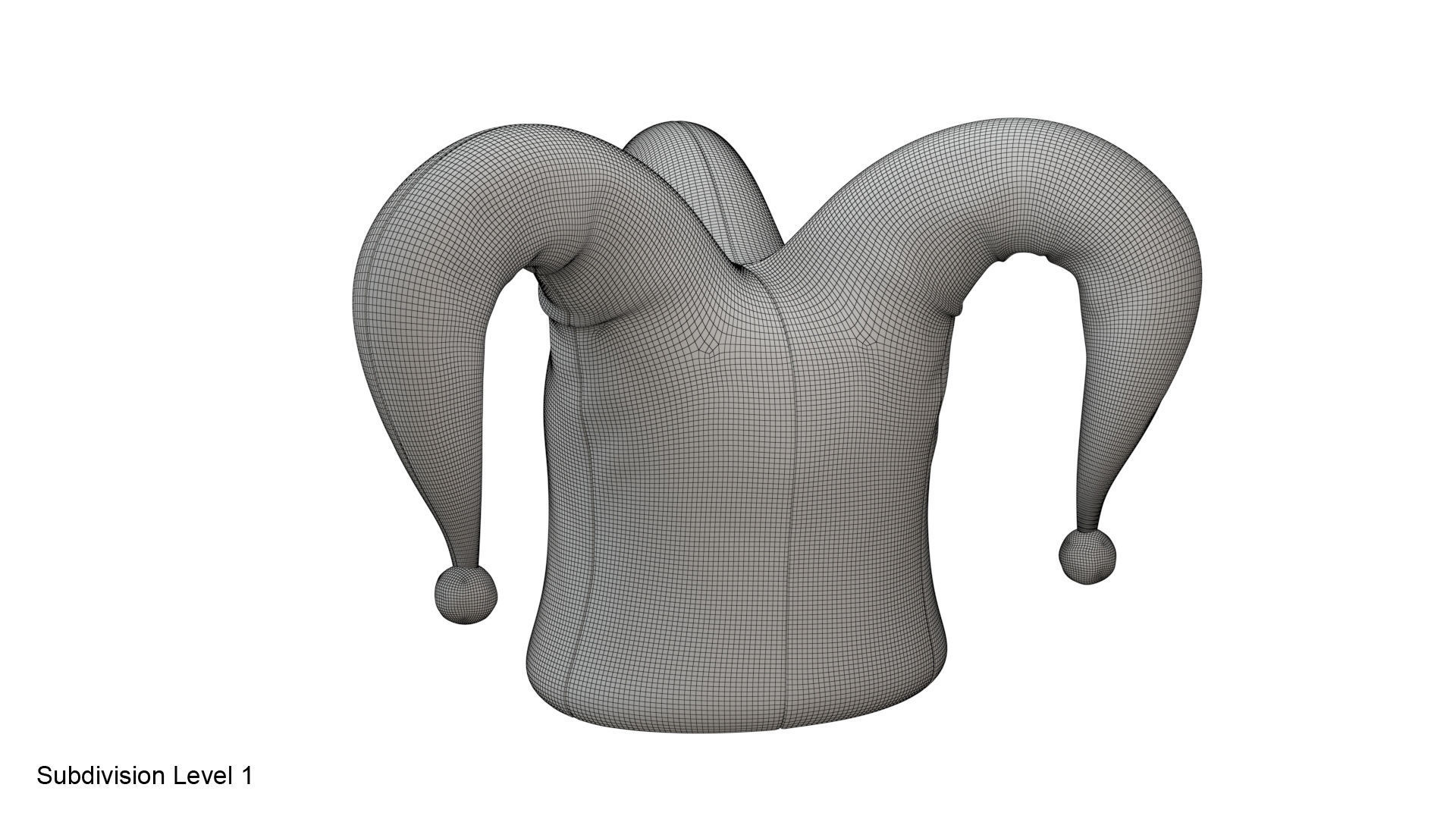 Jester hat 3D model | CGTrader