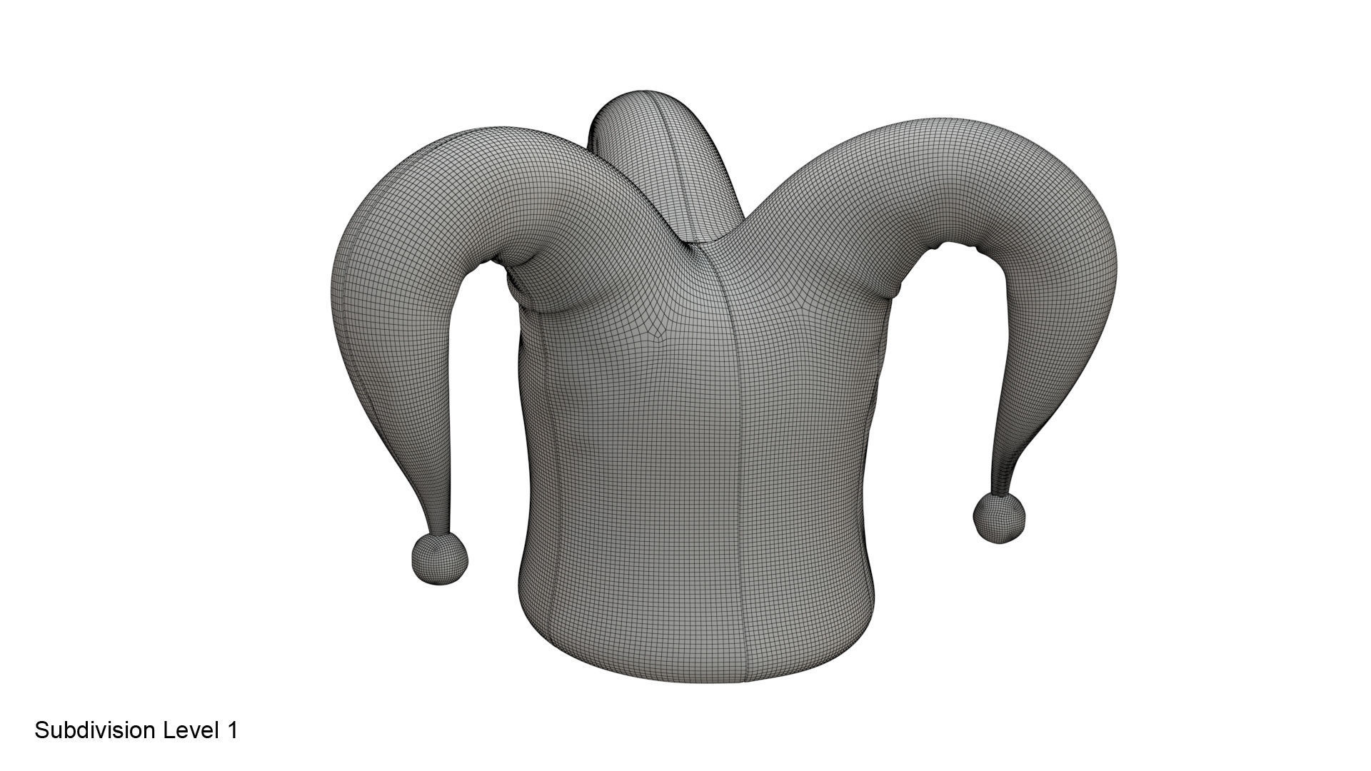 Jester hat 3D model | CGTrader