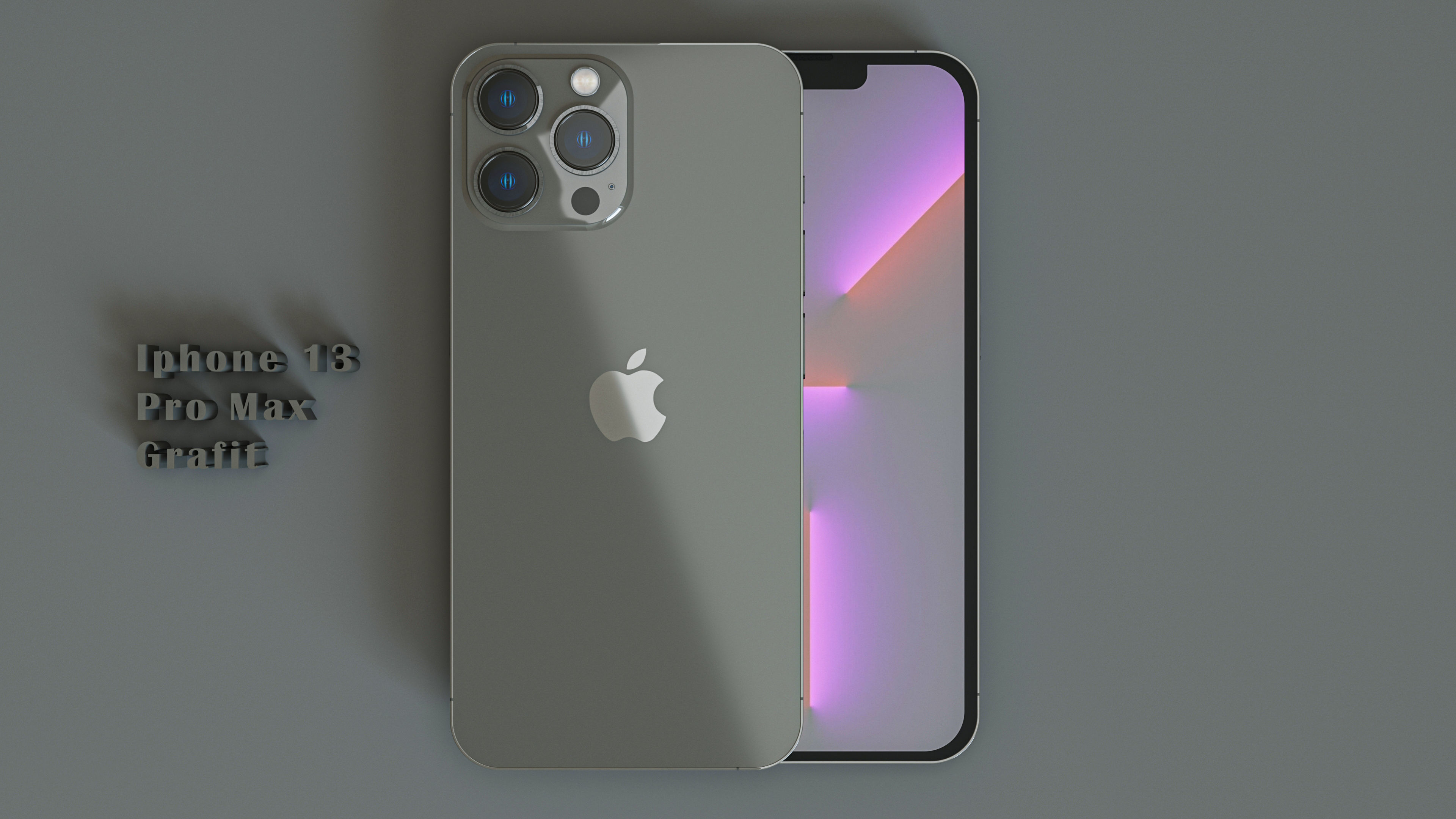 Iphone 13 Pro Max - 3D Model with 4 different Colors 3D model | CGTrader