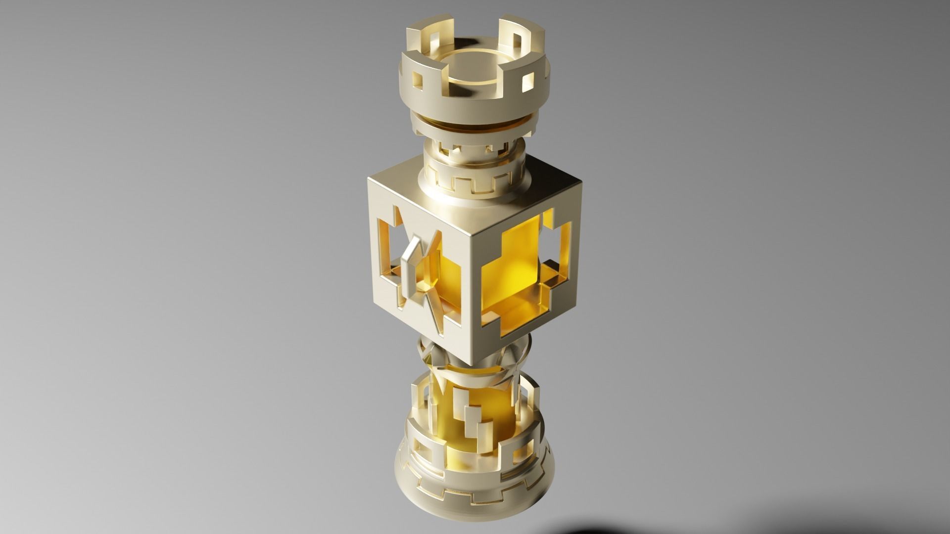 Gnosis of Zhongli Genshin Impact -- Geo Gnosis -- 3D Print Ready 3D model 3D printable | CGTrader