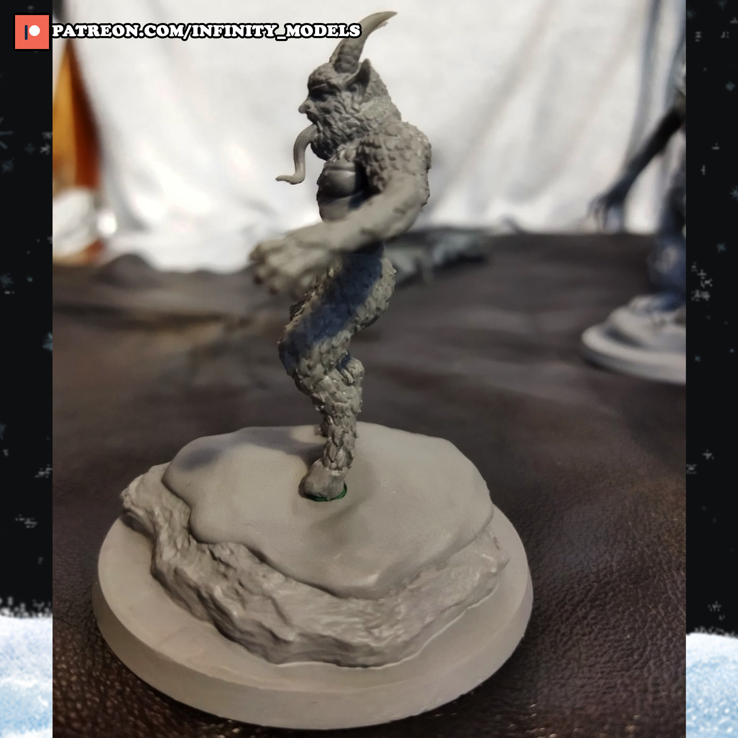 Krampus - Tabletop Miniature 3D model 3D printable | CGTrader