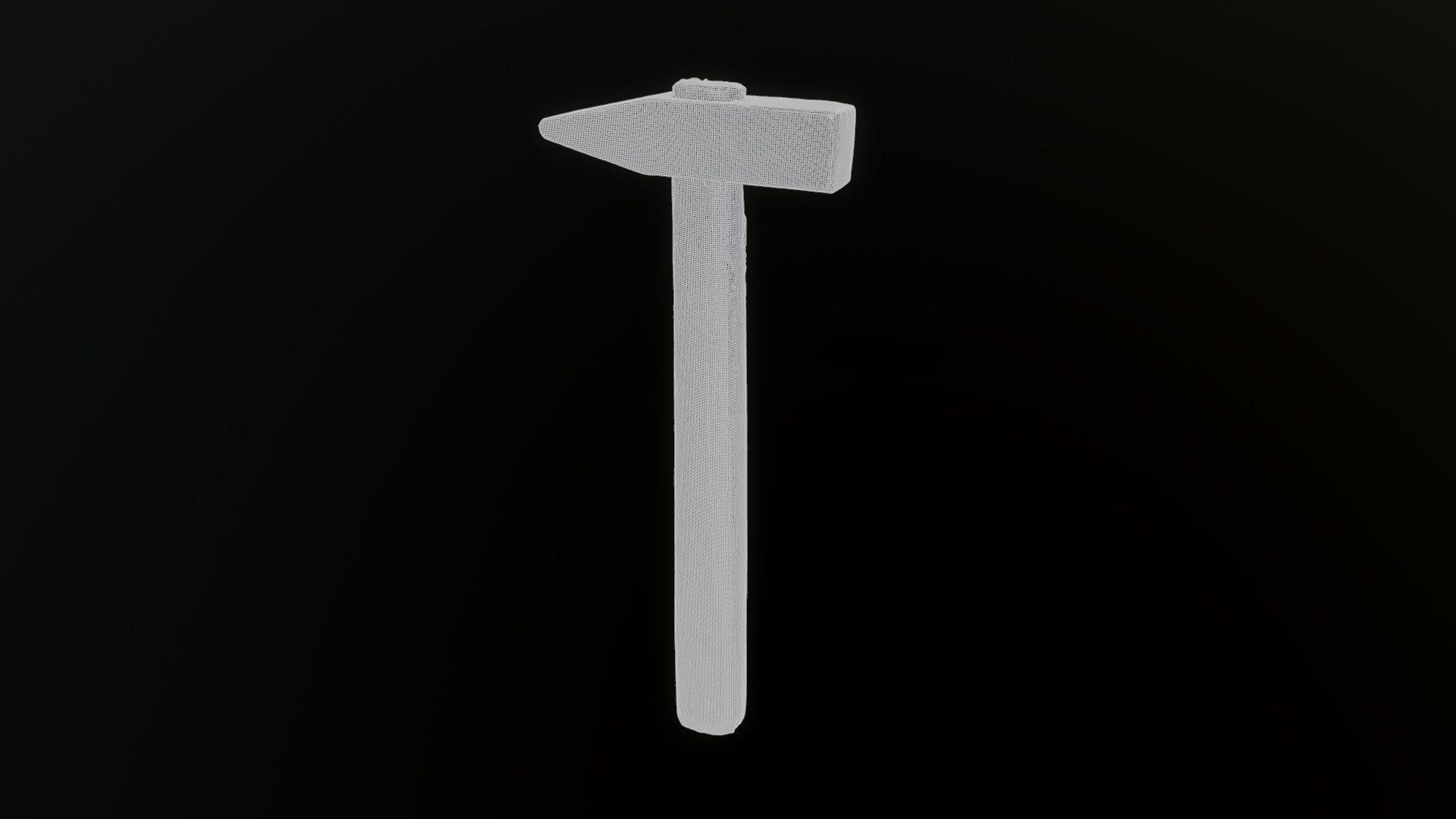 3D model 3D Scan Hammer 02 VR / AR / low-poly | CGTrader