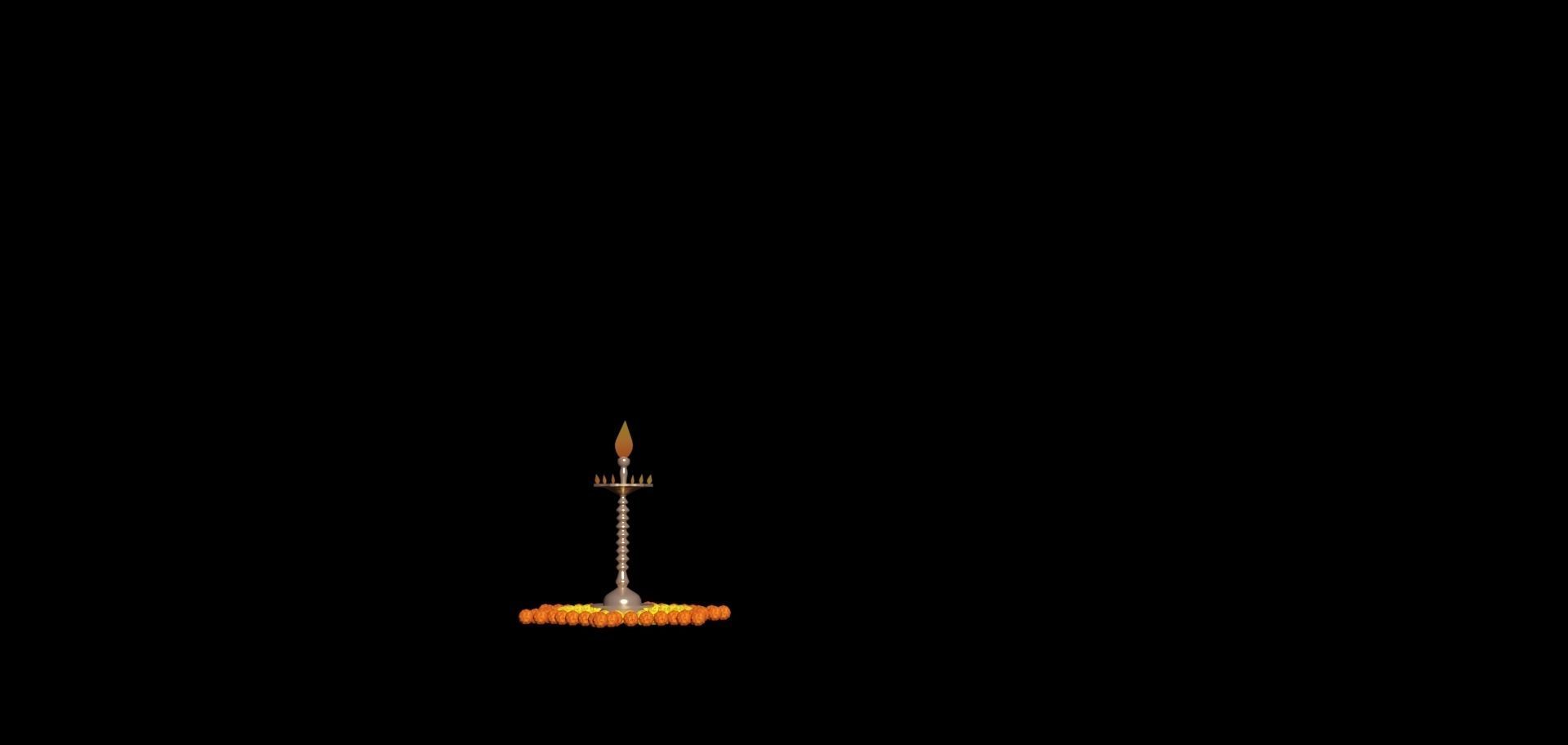 Samai 3d Model diwali rangoli free 3D model | CGTrader