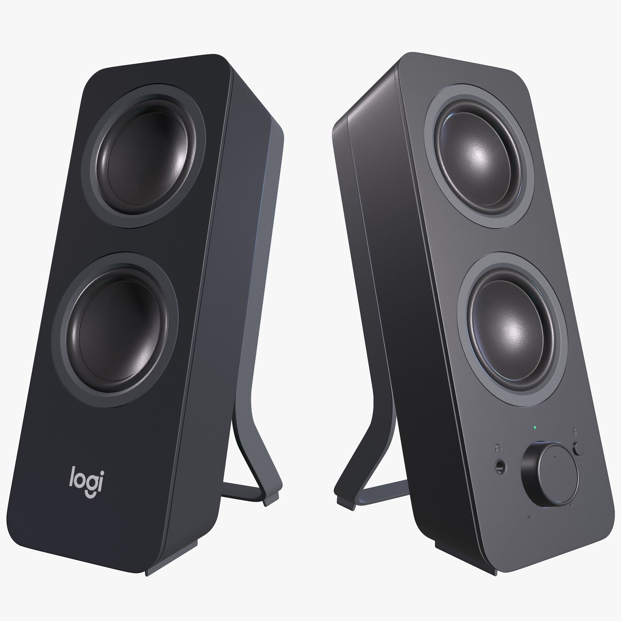 Logitech Speakers Z207 3D model | CGTrader