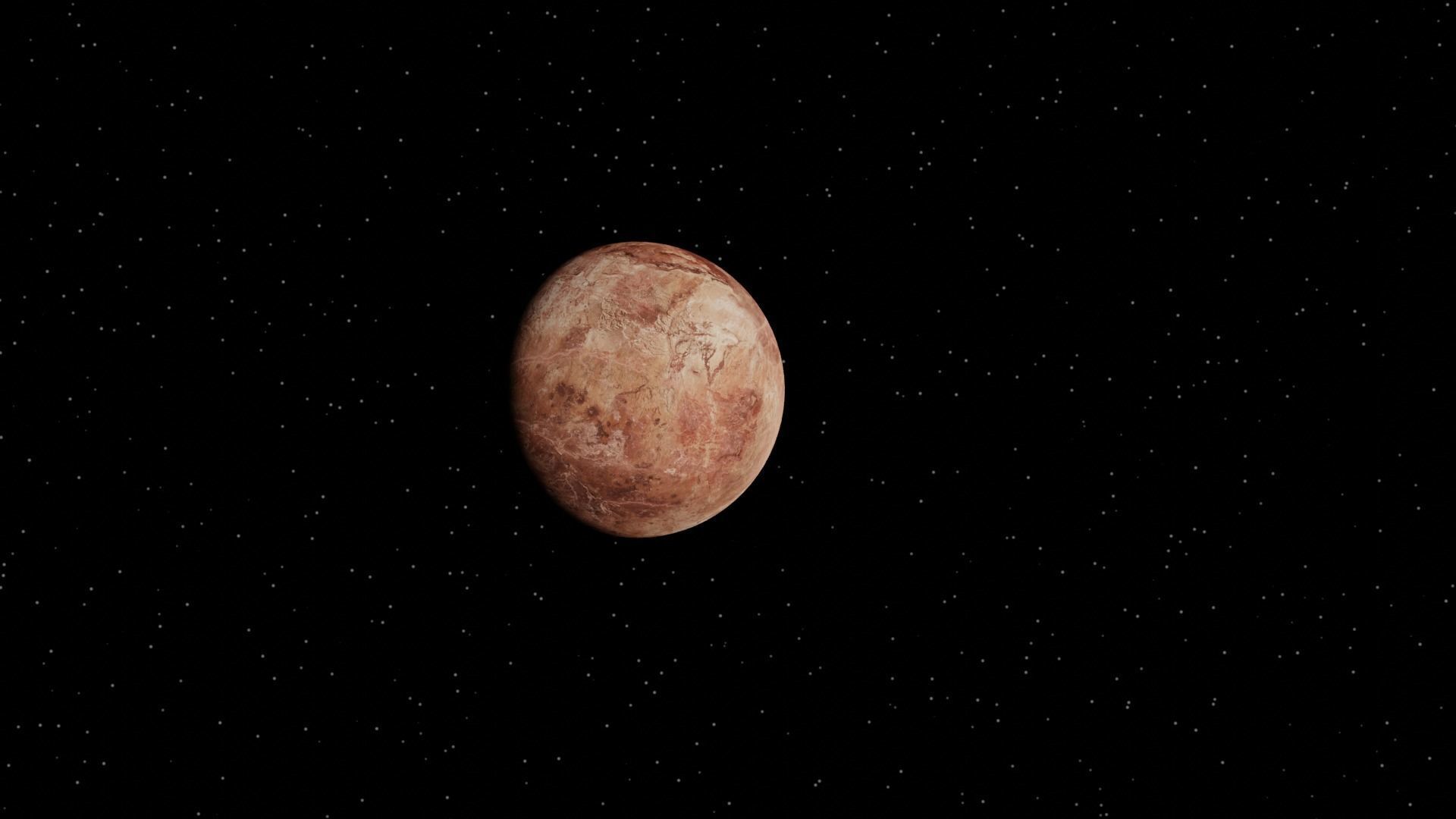 3D model MakeMake dwarf-planet textured 3d model VR / AR / low-poly ...