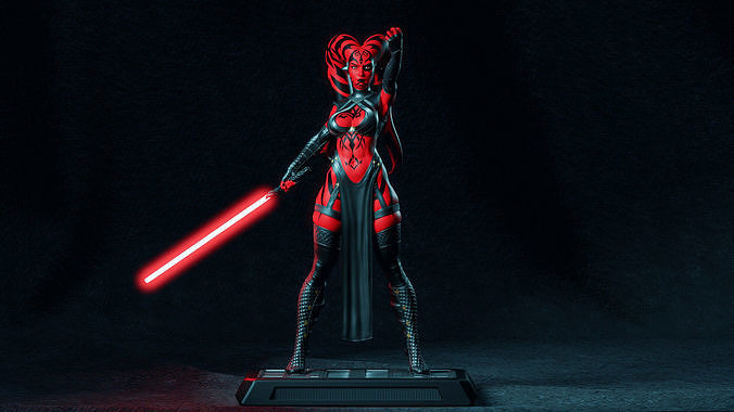 Darth Talon Redesign 3D model 3D printable | CGTrader