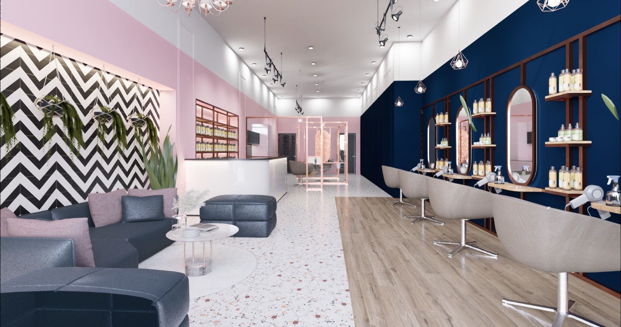 HAIR SALON 3D model | CGTrader