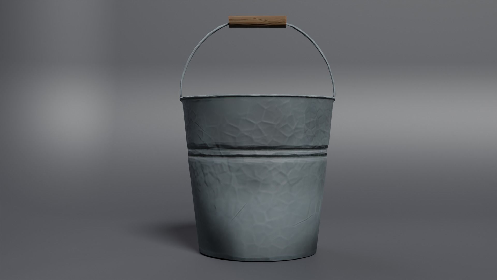 Medival stylized bucket free VR / AR / low-poly 3D model | CGTrader