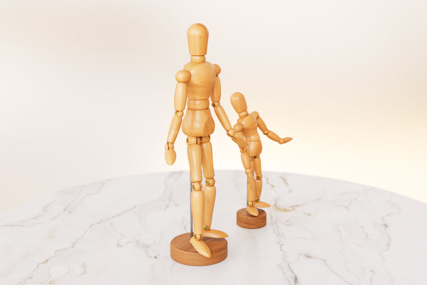 Wooden pose figures 3D model | CGTrader