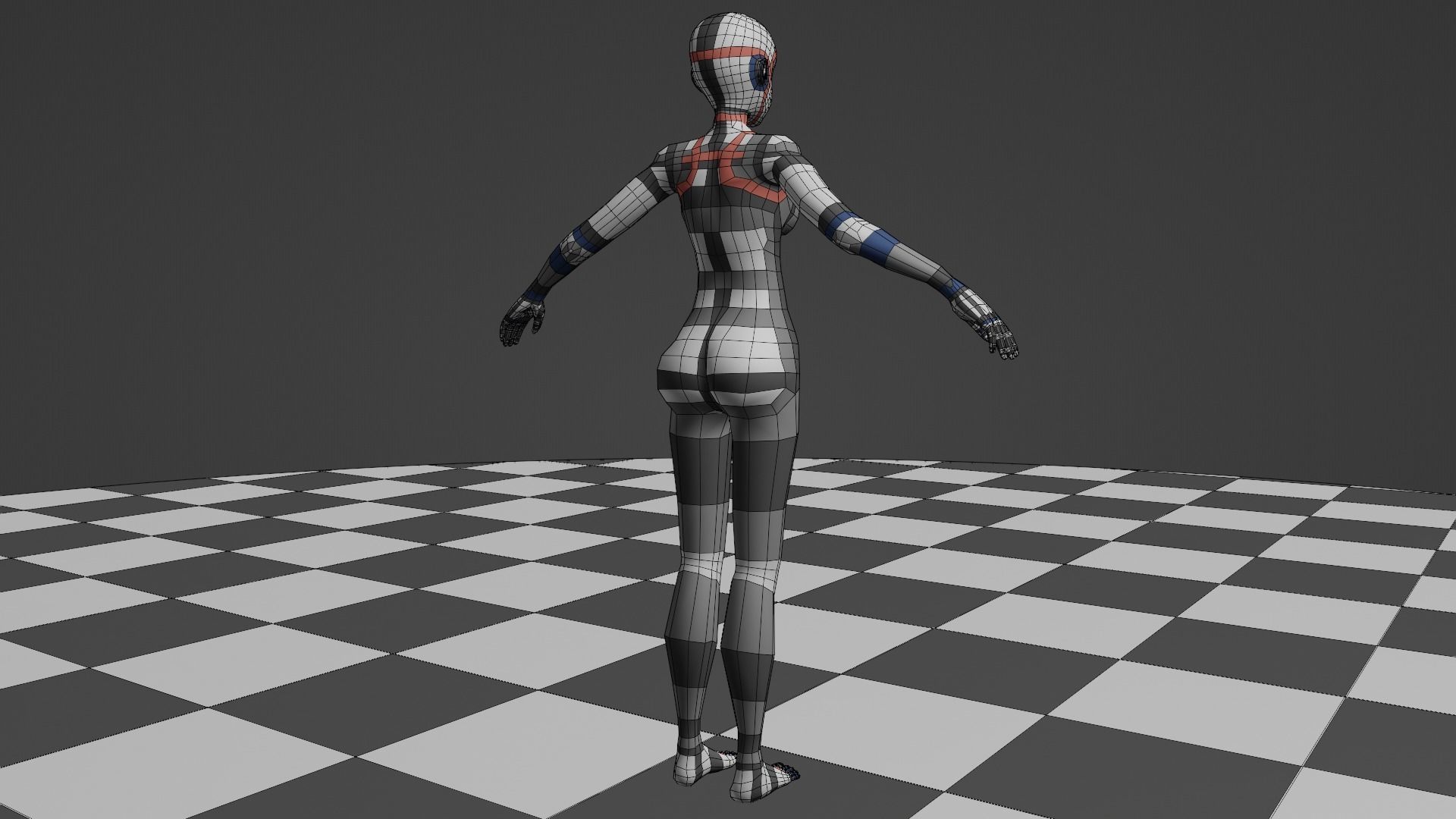3D model Female Body - Topology VR / AR / low-poly | CGTrader