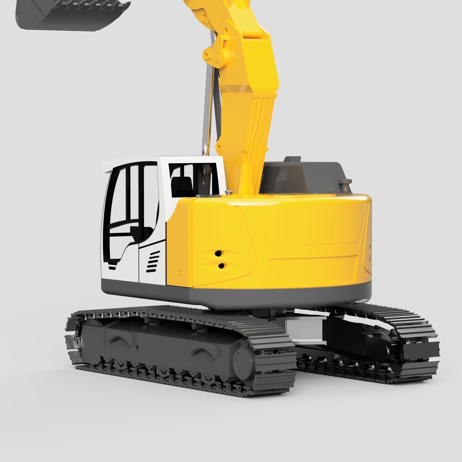 LIEBHERR R926 COMPACT 3D model 3D printable | CGTrader