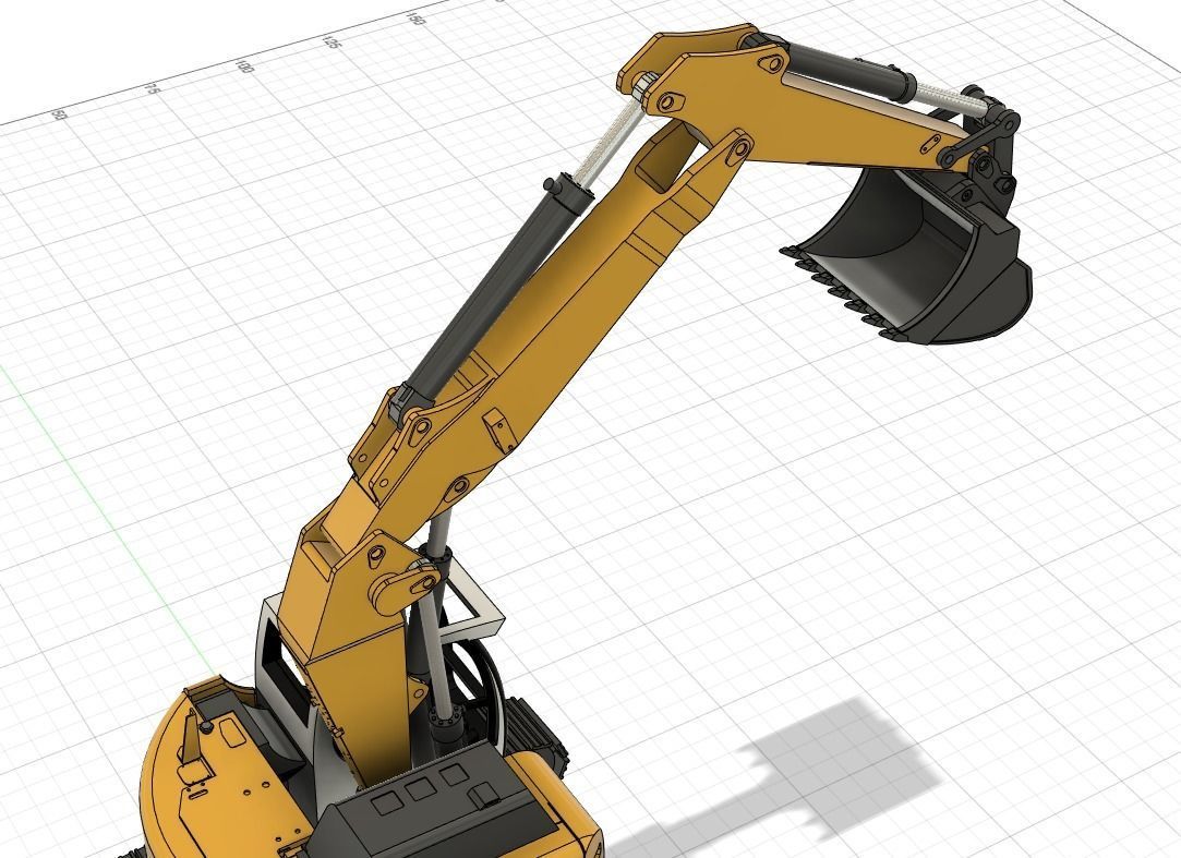 LIEBHERR R926 COMPACT 3D model 3D printable | CGTrader