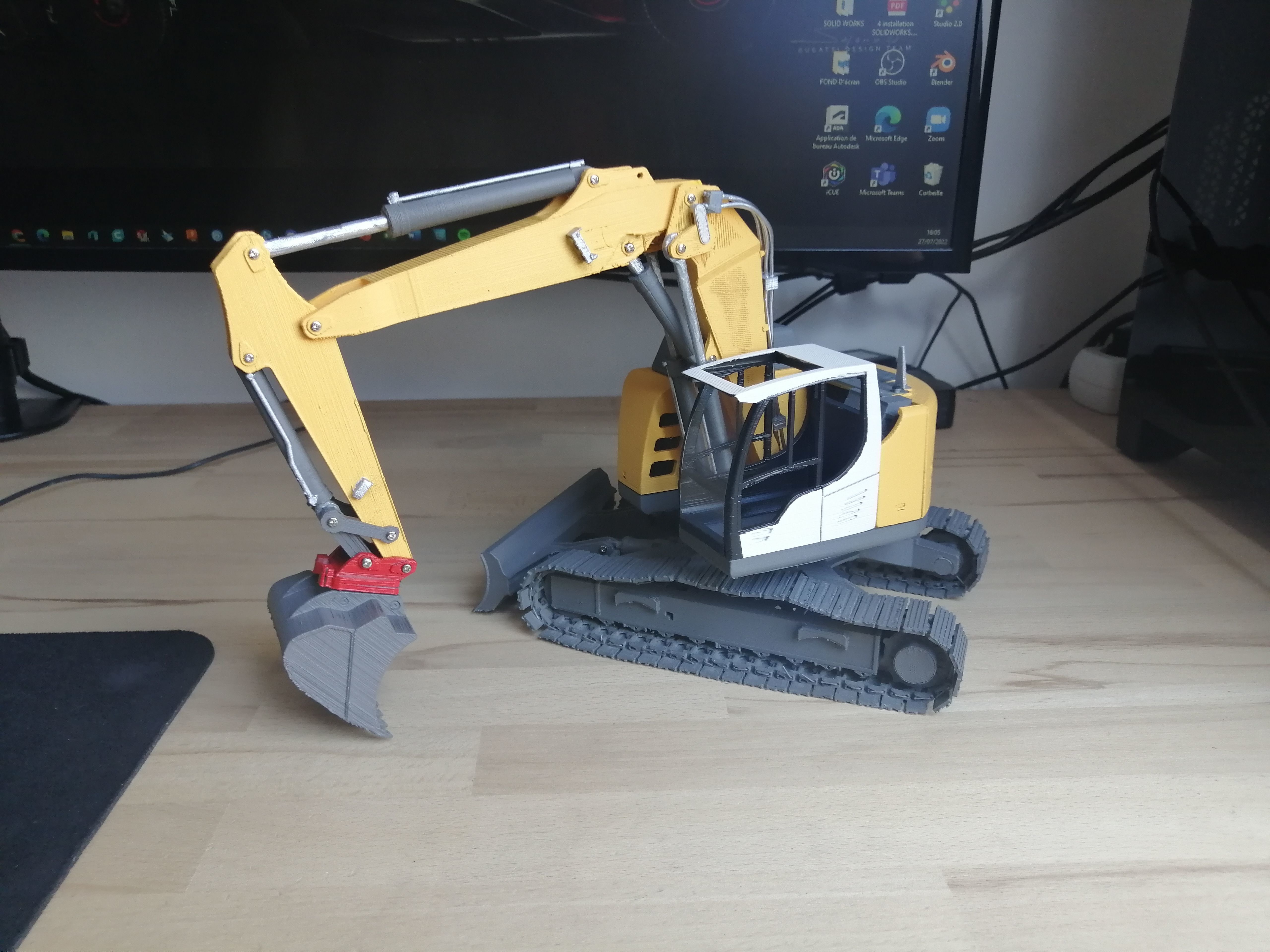 LIEBHERR R926 COMPACT 3D model 3D printable | CGTrader