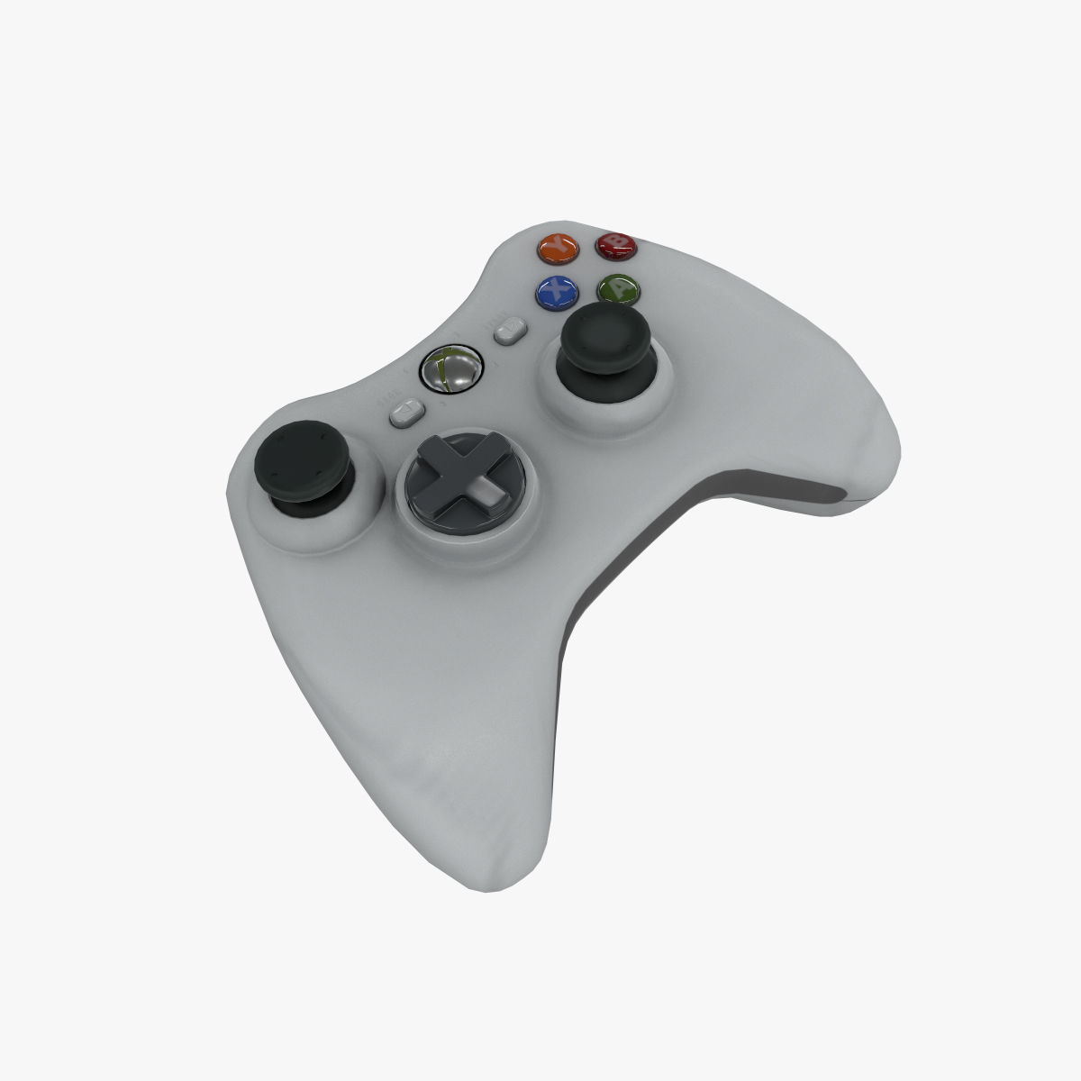 3D model XBox Controller White VR / AR / low-poly | CGTrader