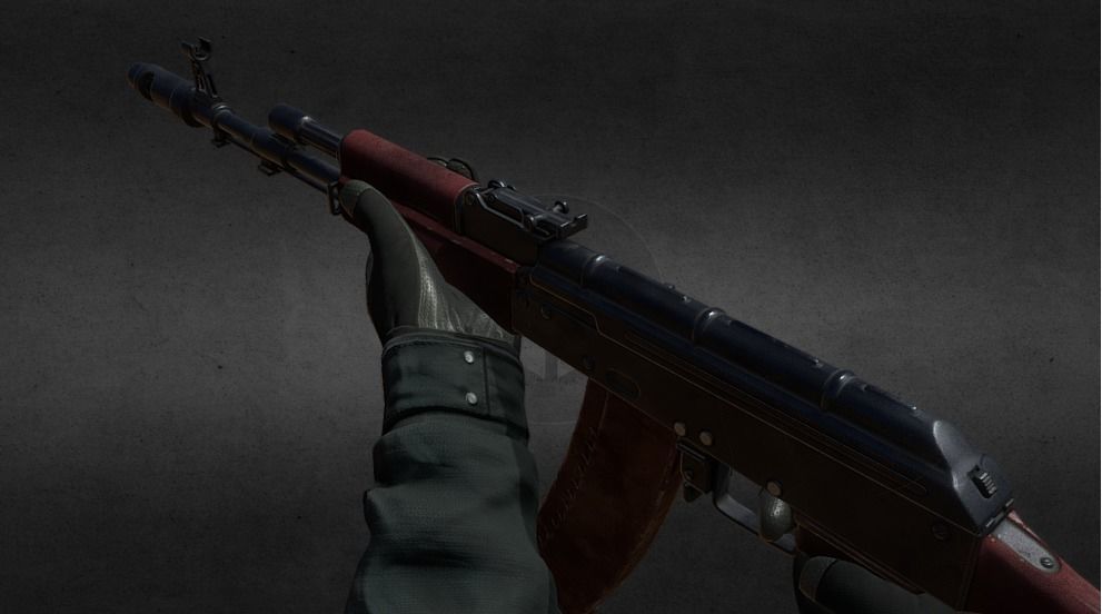Animation AK 3D model | CGTrader