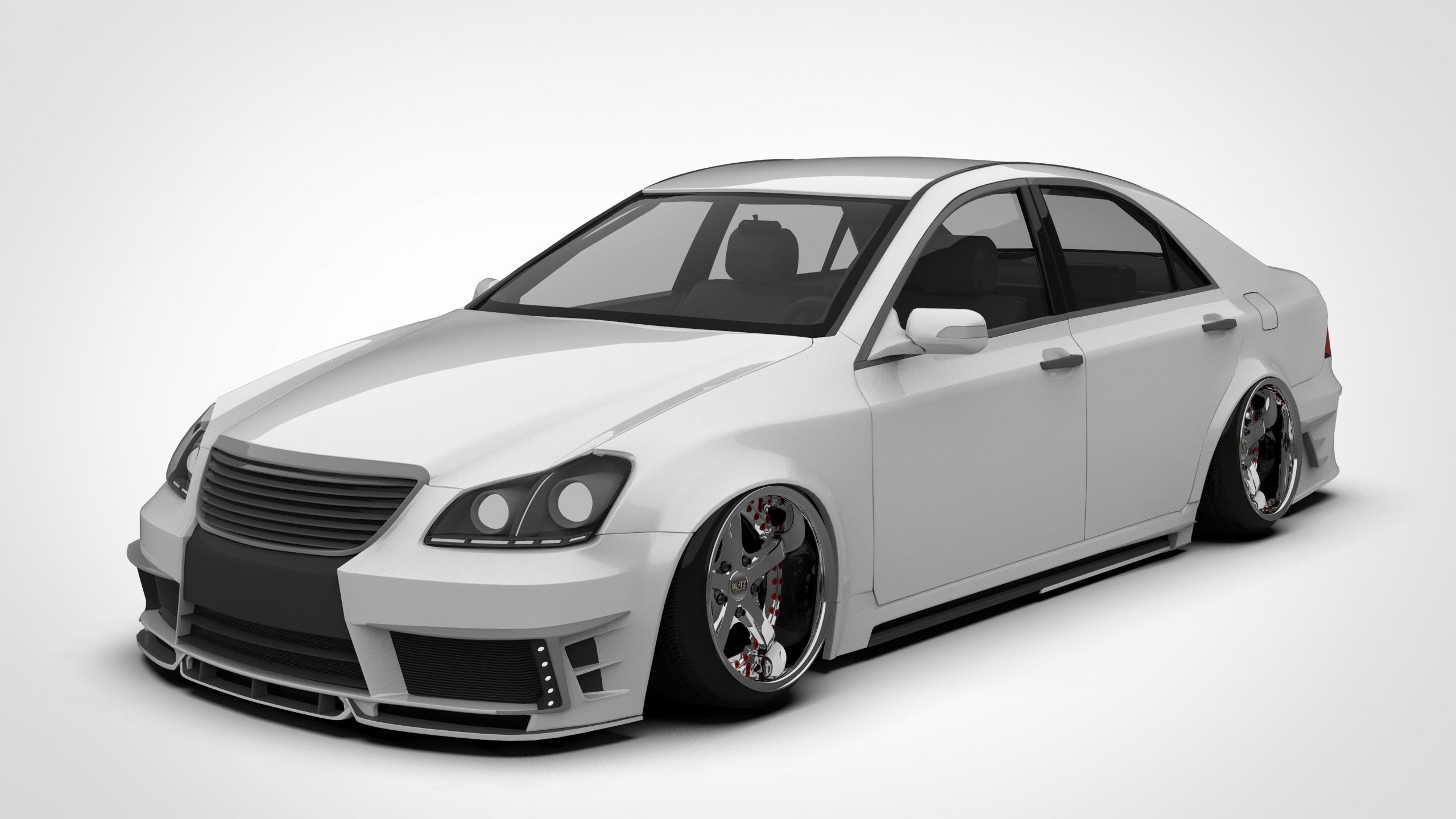 2005 Toyota Crown S180 K Break Body Kit 3D model | CGTrader