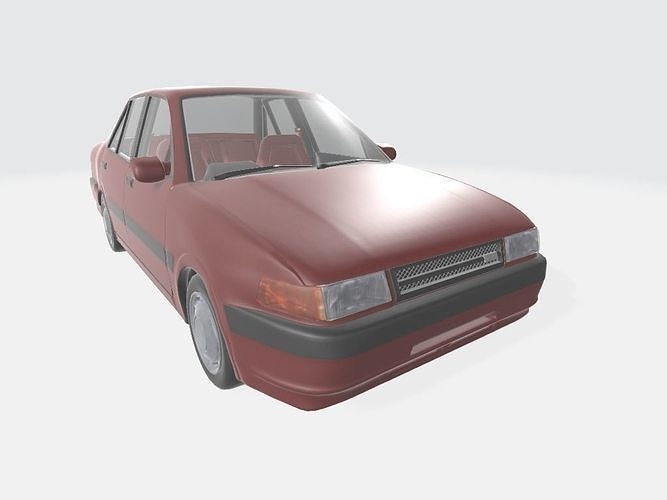 Mazda 323 familia protege or 323 interplay 3D model | CGTrader