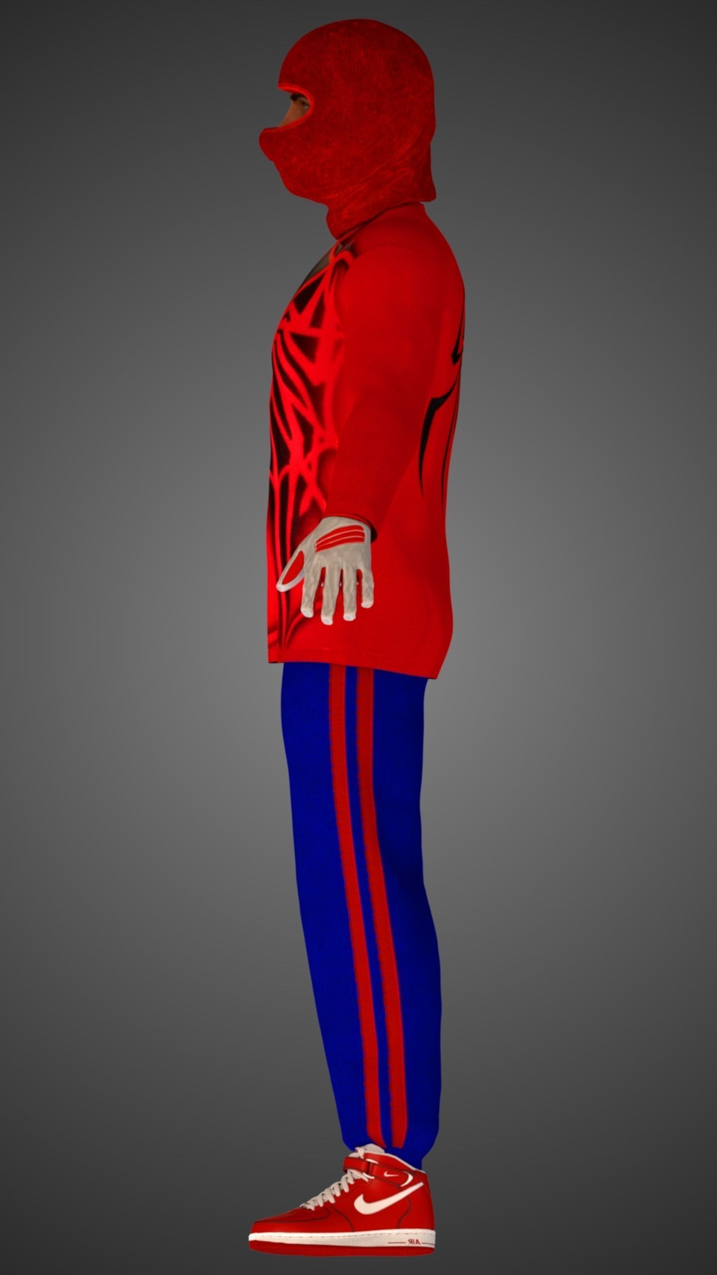 Human-Spider - Spider-Man 2002 Tobey Maguire 3D model animated rigged ...