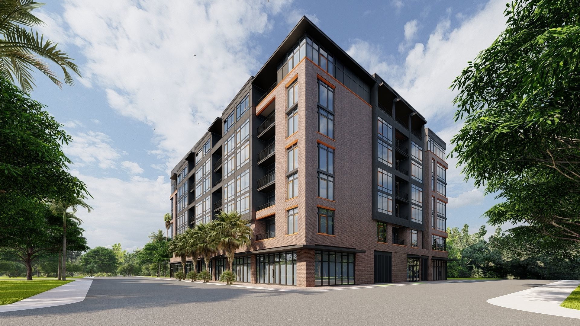 3D model Multifamily building VR / AR / low-poly | CGTrader