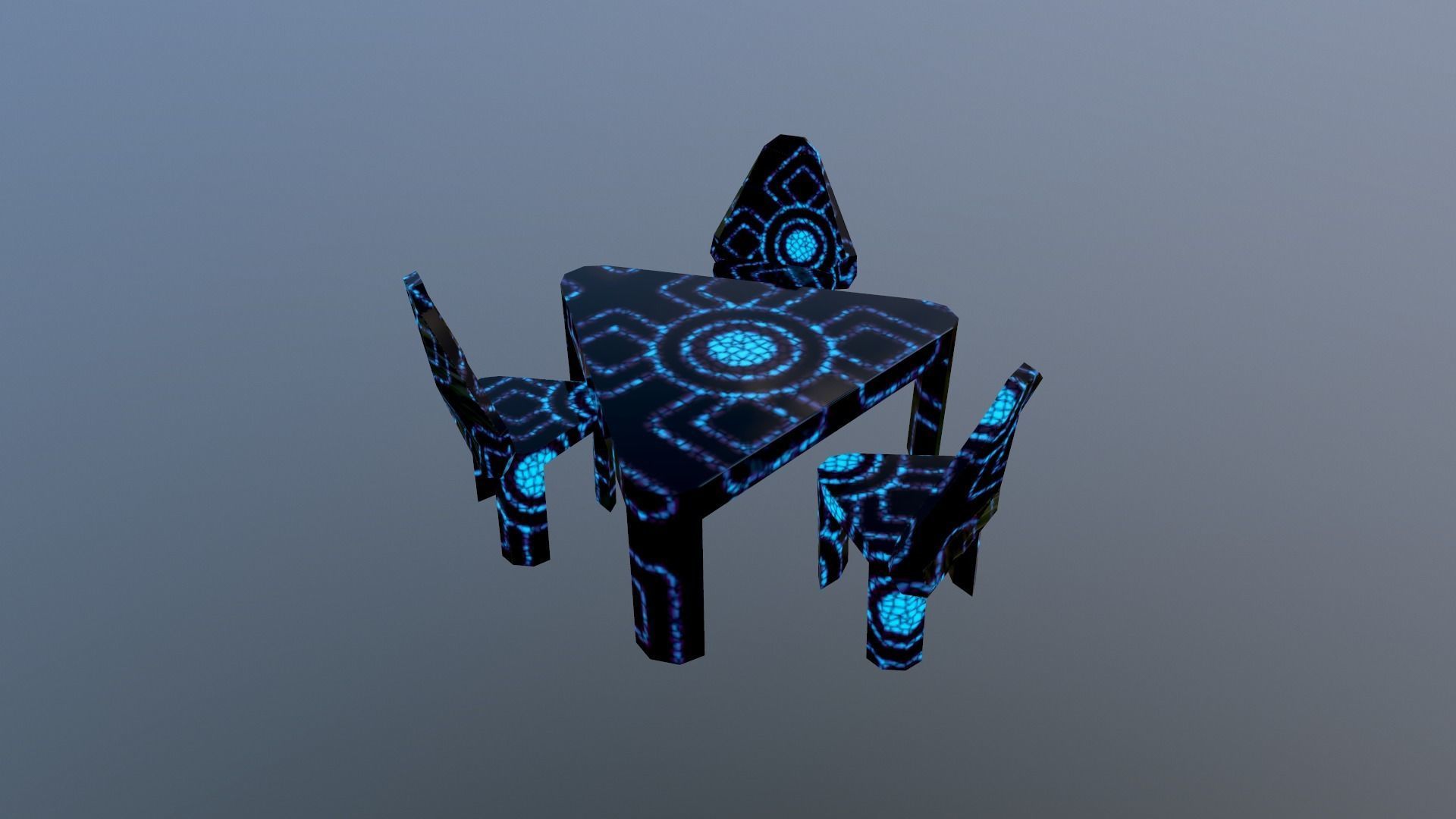 Low Poly Sci-Fi Table free VR / AR / low-poly 3D model | CGTrader