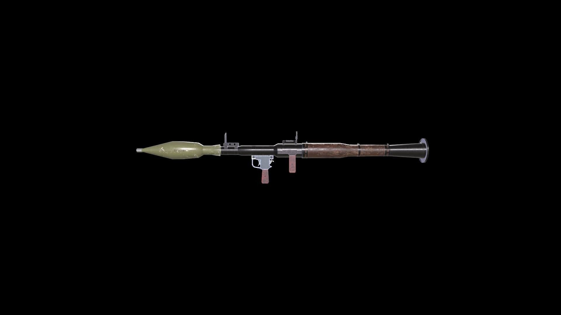 RPG-7 Set machine gun free VR / AR / low-poly 3D model | CGTrader