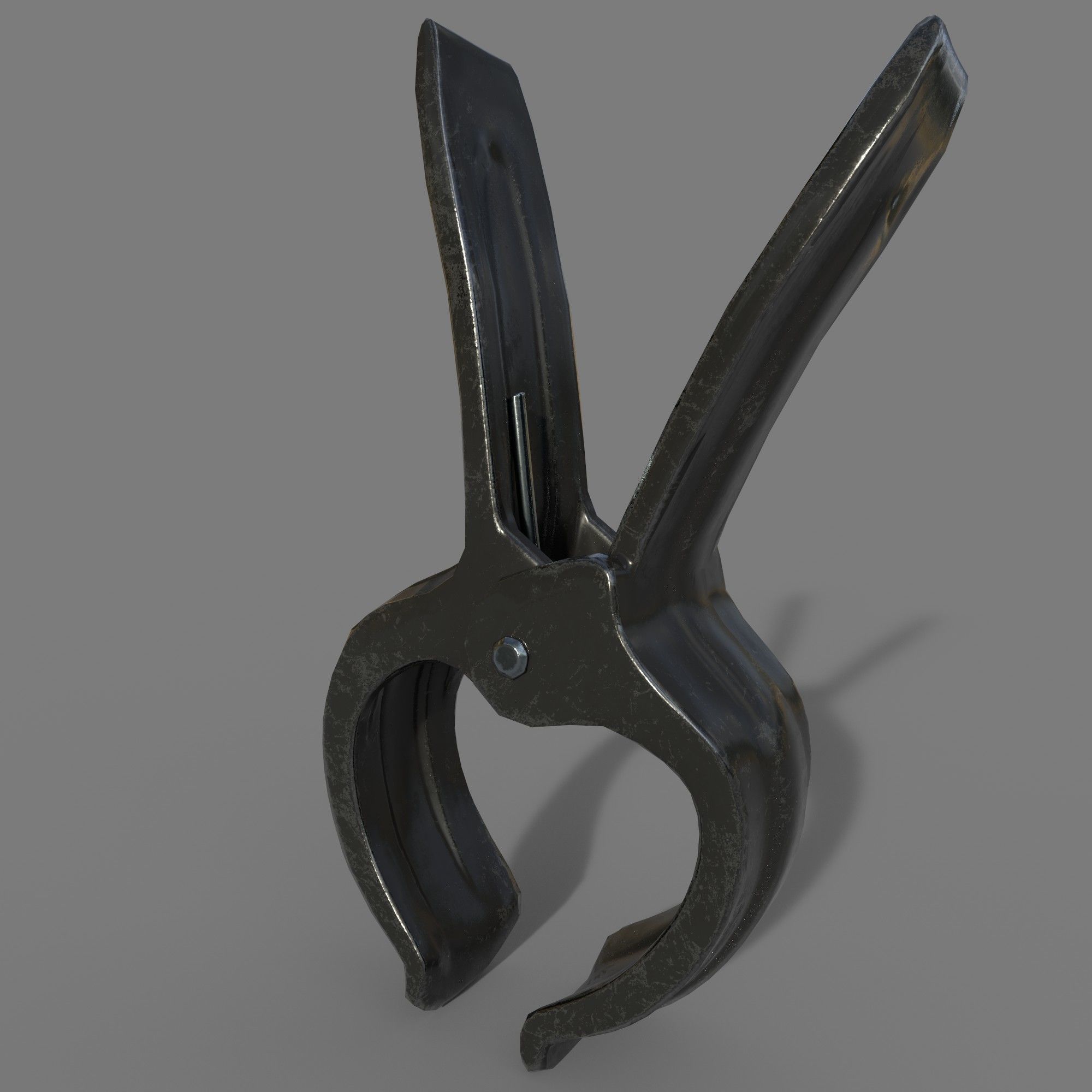 3D model heavy spring clamp VR / AR / low-poly | CGTrader