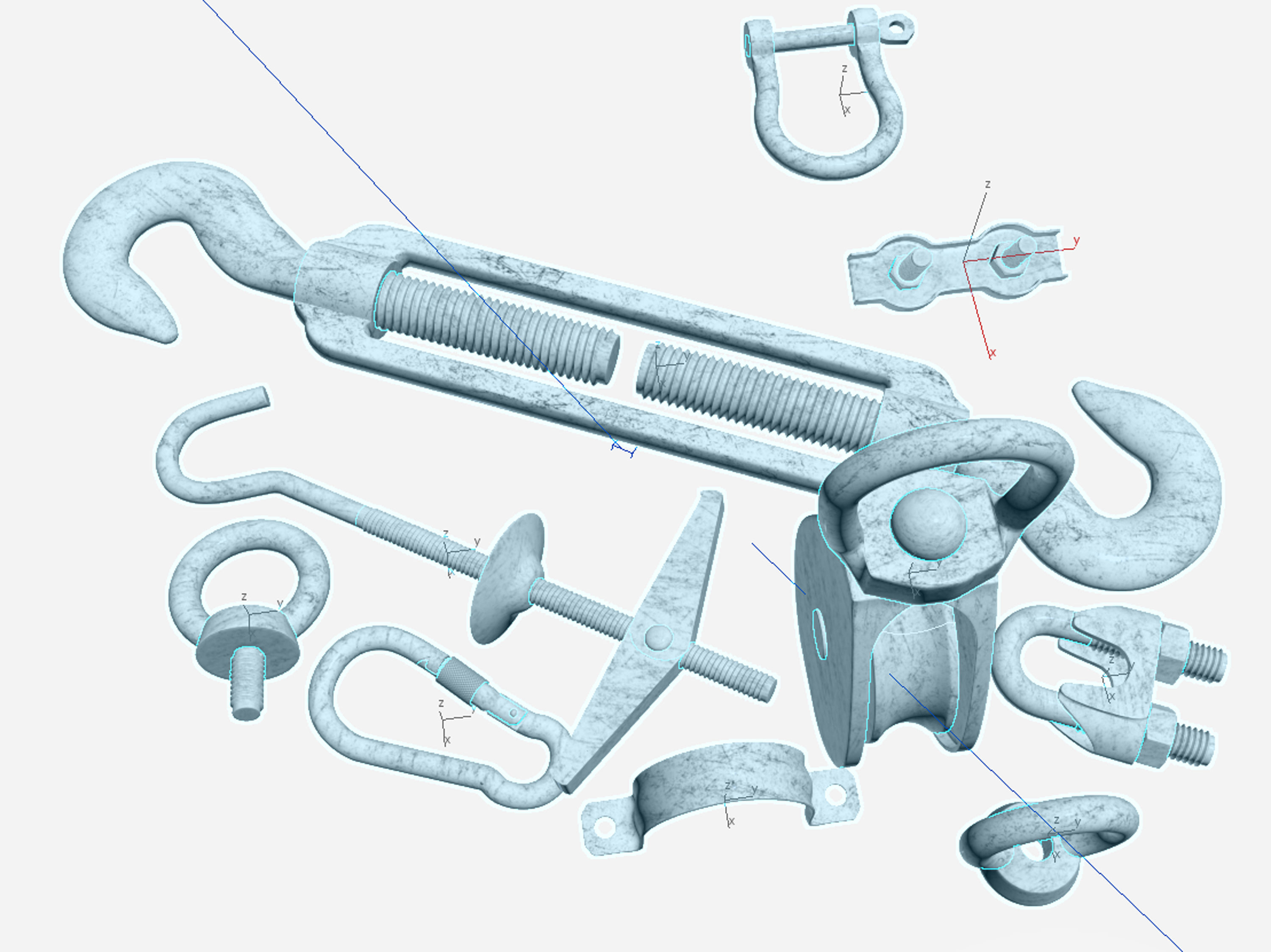 Fixing items part 3 3D model | CGTrader