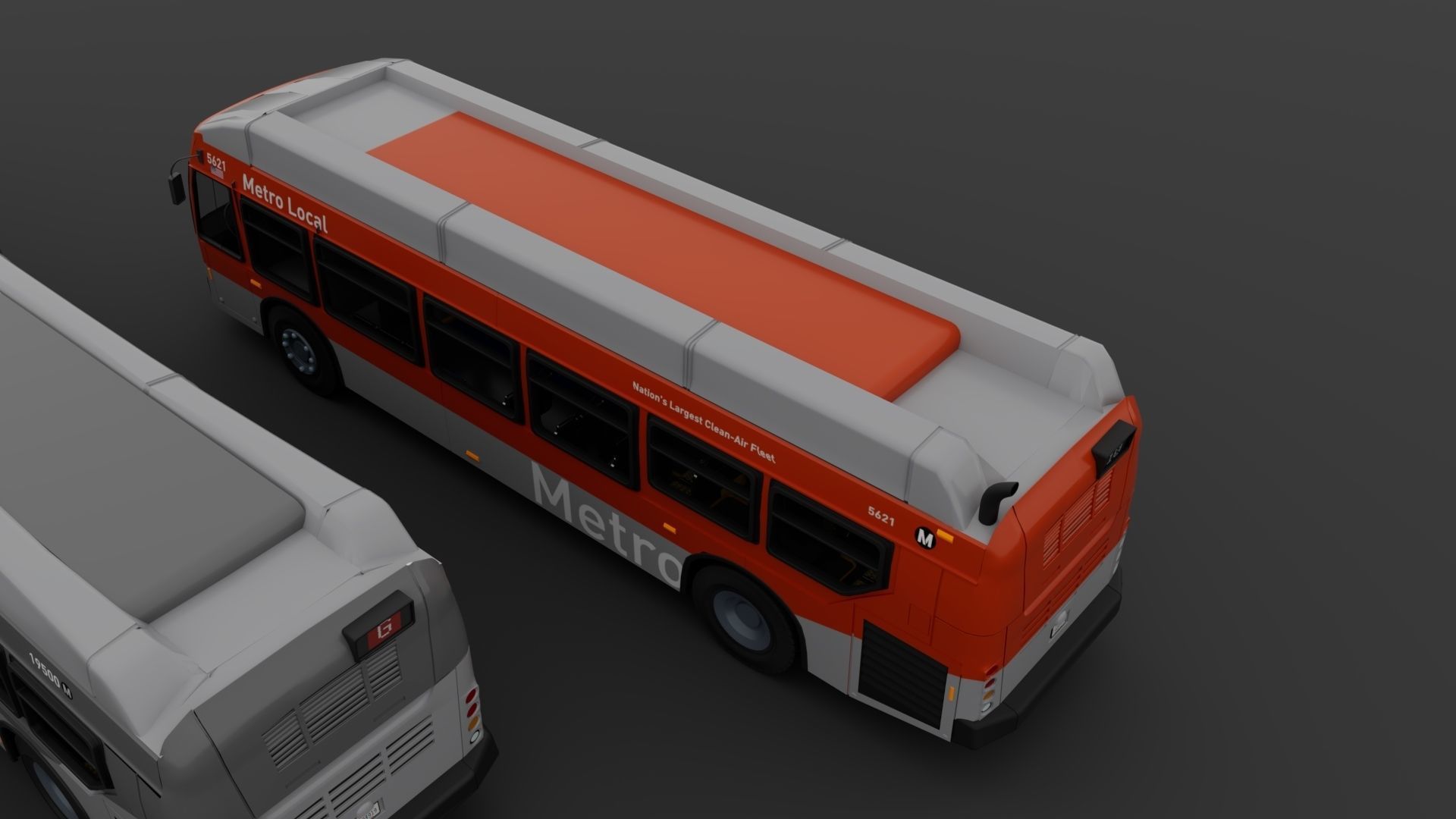 New Flyer XN40 3D model | CGTrader