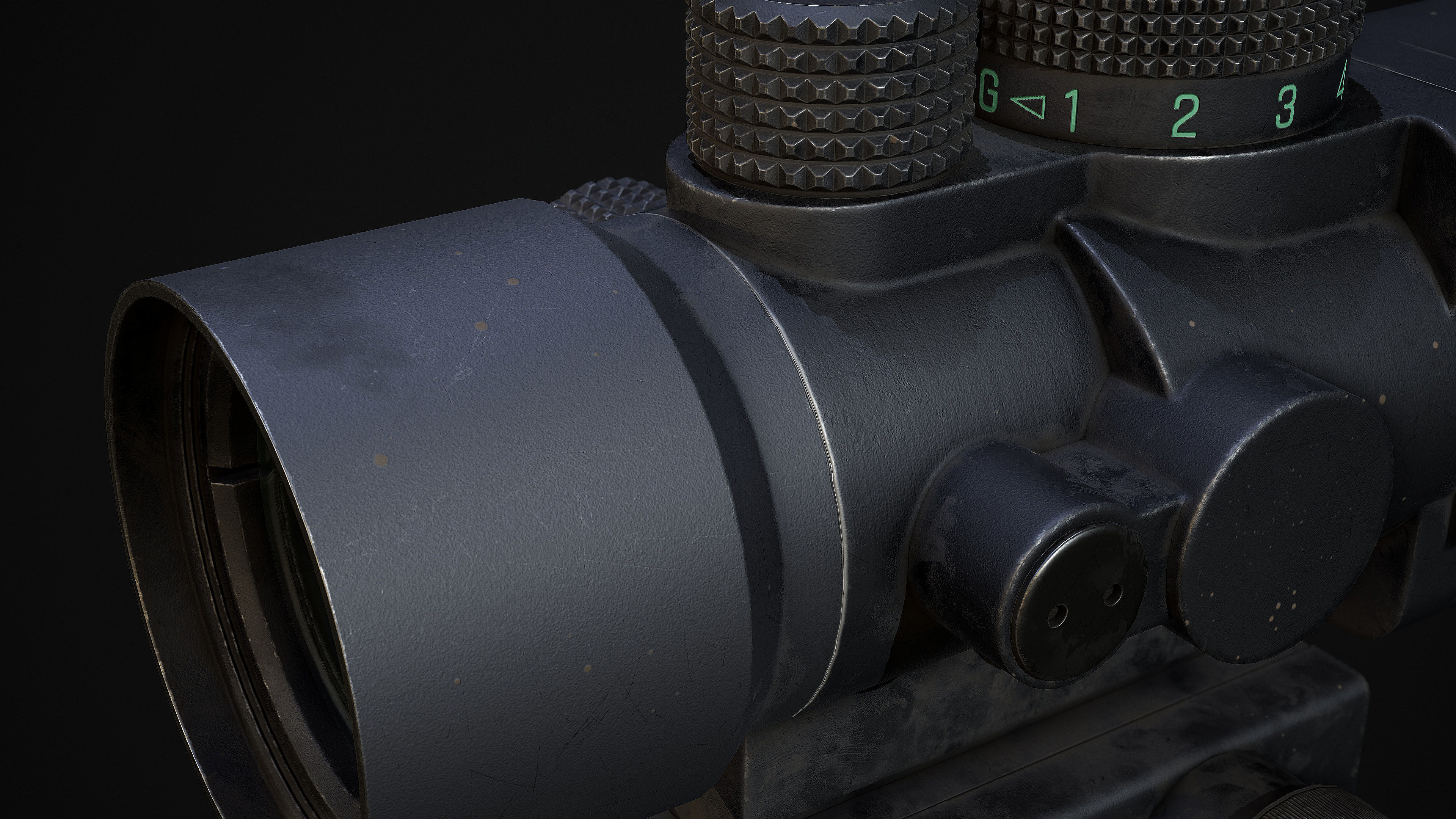 3D model MONSTRUM 2X SCOPE VR / AR / low-poly | CGTrader