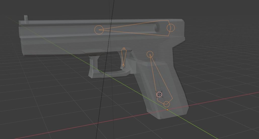 3D model Low Poly Glock 18 VR / AR / low-poly | CGTrader