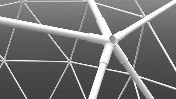 geodesic 3D model | CGTrader