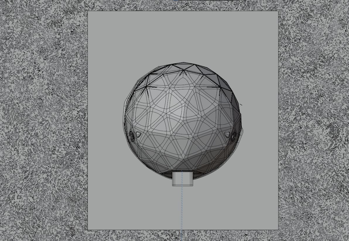 Geodesic dome 3D model | CGTrader