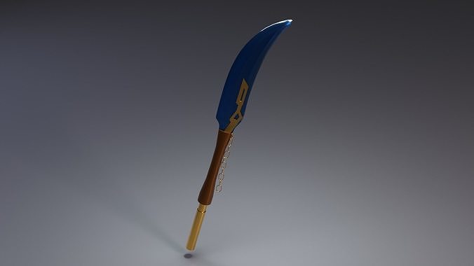 Halberd 3D model rigged | CGTrader