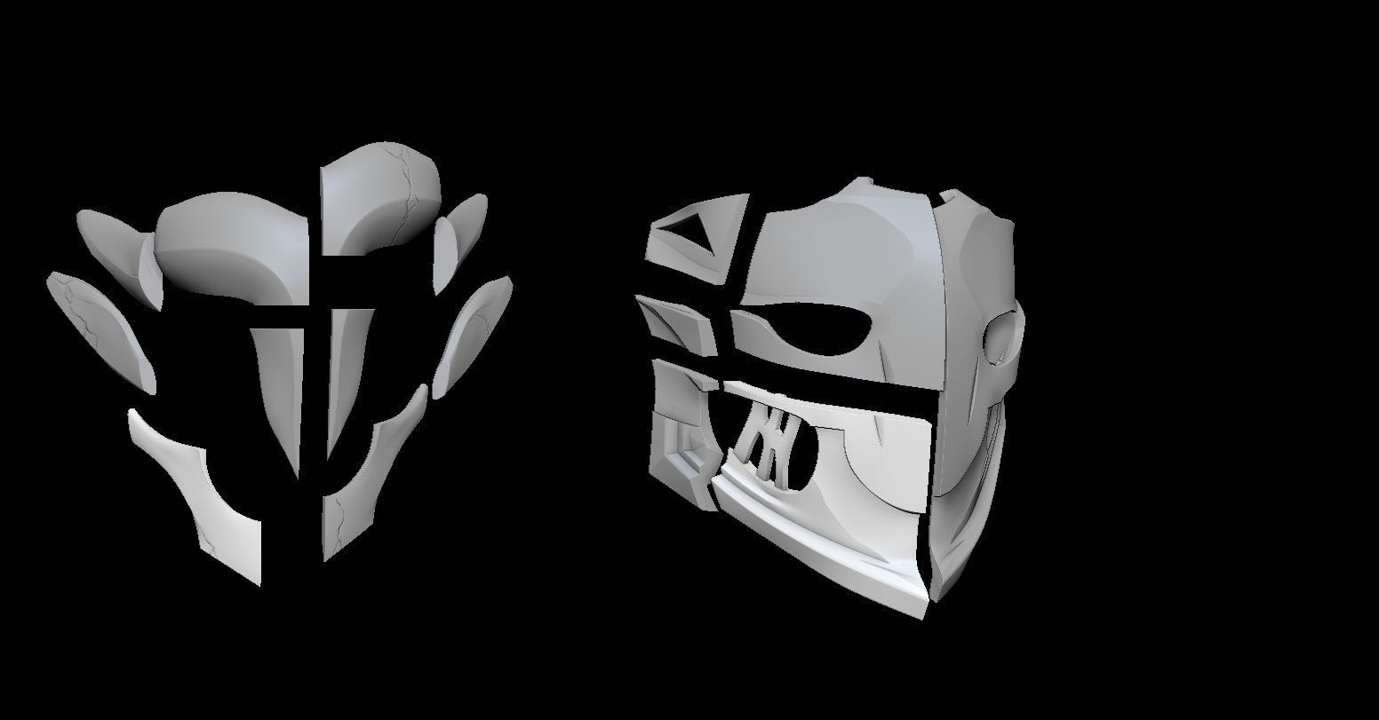 Ekko Mask 3D model 3D printable | CGTrader