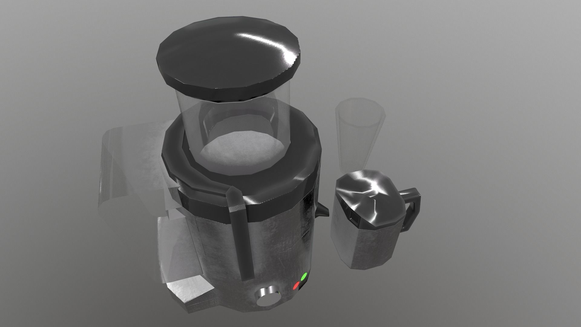 Low Poly Smoothie Blender free VR / AR / low-poly 3D model | CGTrader