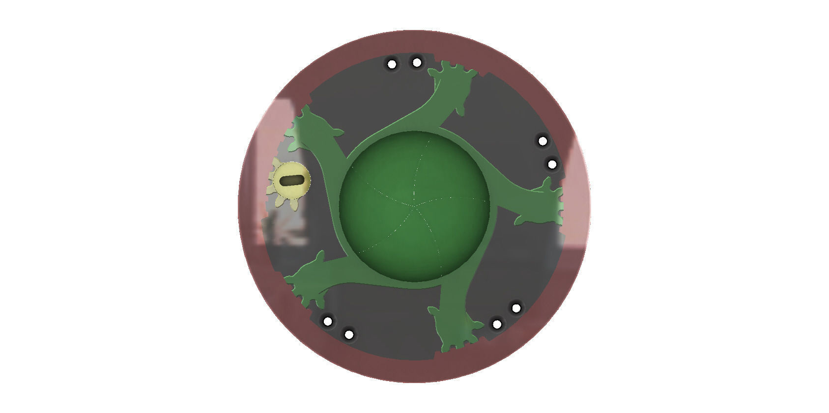 3DP5BLROD30A 3D printable Mechanical Iris shutter diaphragm diy 3D ...