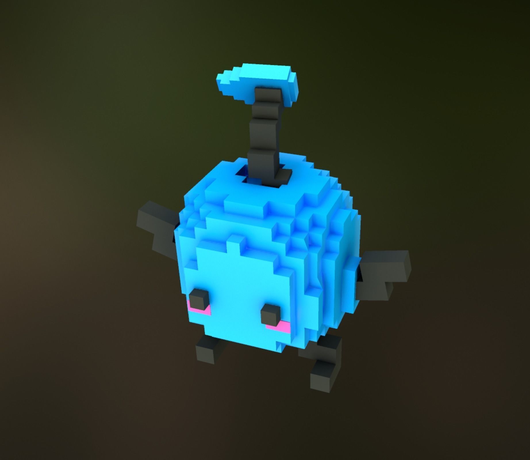 Stardew Valley Junimo 3D model 3D printable | CGTrader