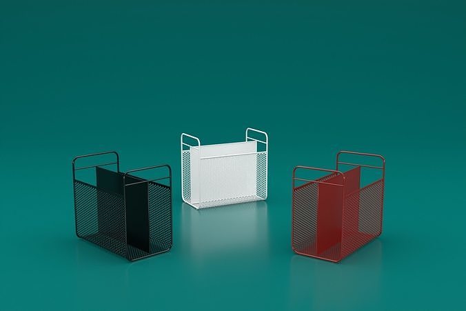MAGAZINE RACK 3D model | CGTrader