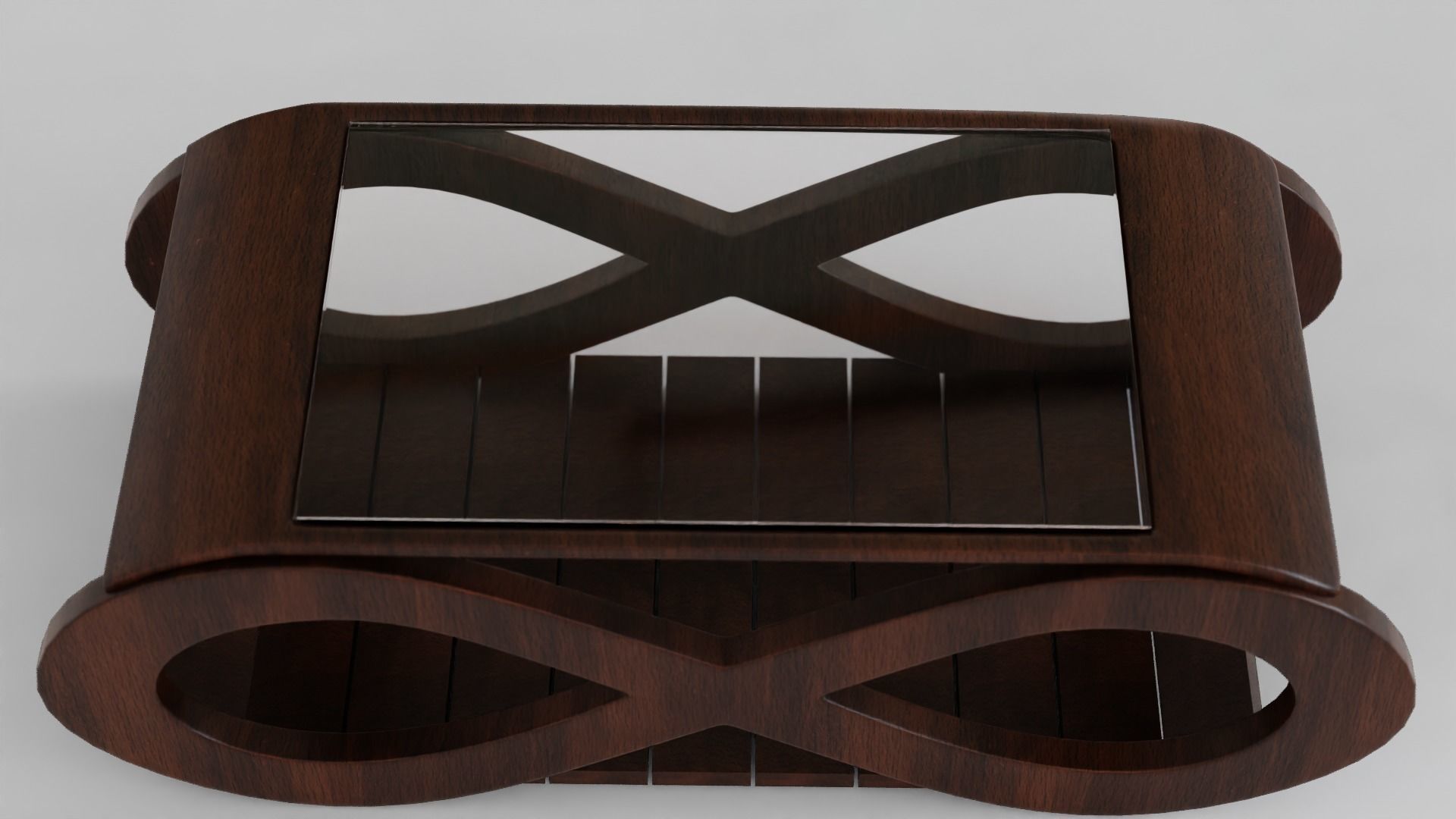 3D model INFINITY-SHAPED DESIGNER TABLE VR / AR / low-poly | CGTrader