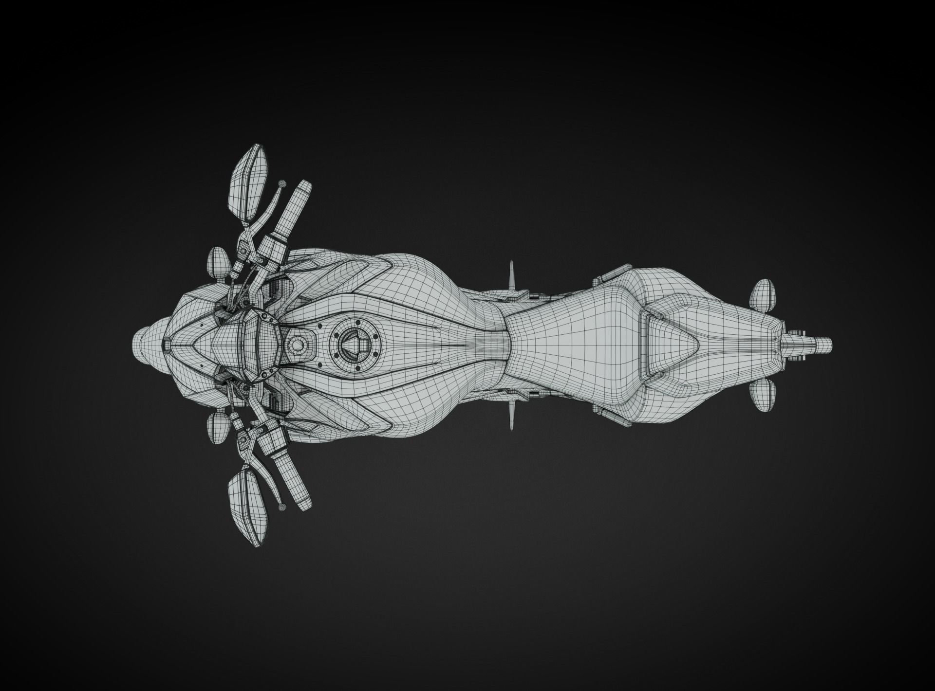 Kawasaki Z1000 3D model | CGTrader