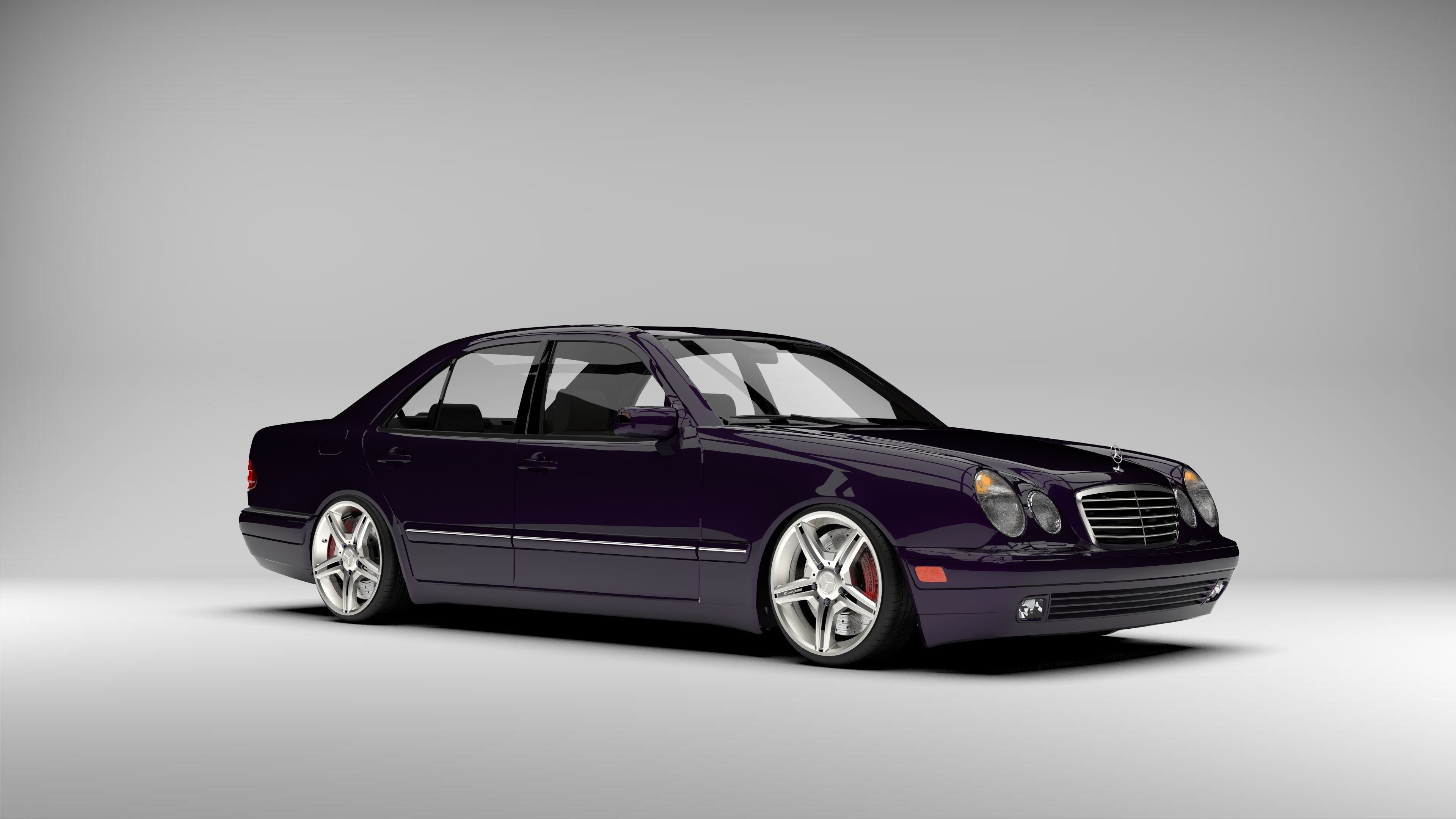 MERCEDES BENZ E - CLASS W210 SEDAN 3D model | CGTrader