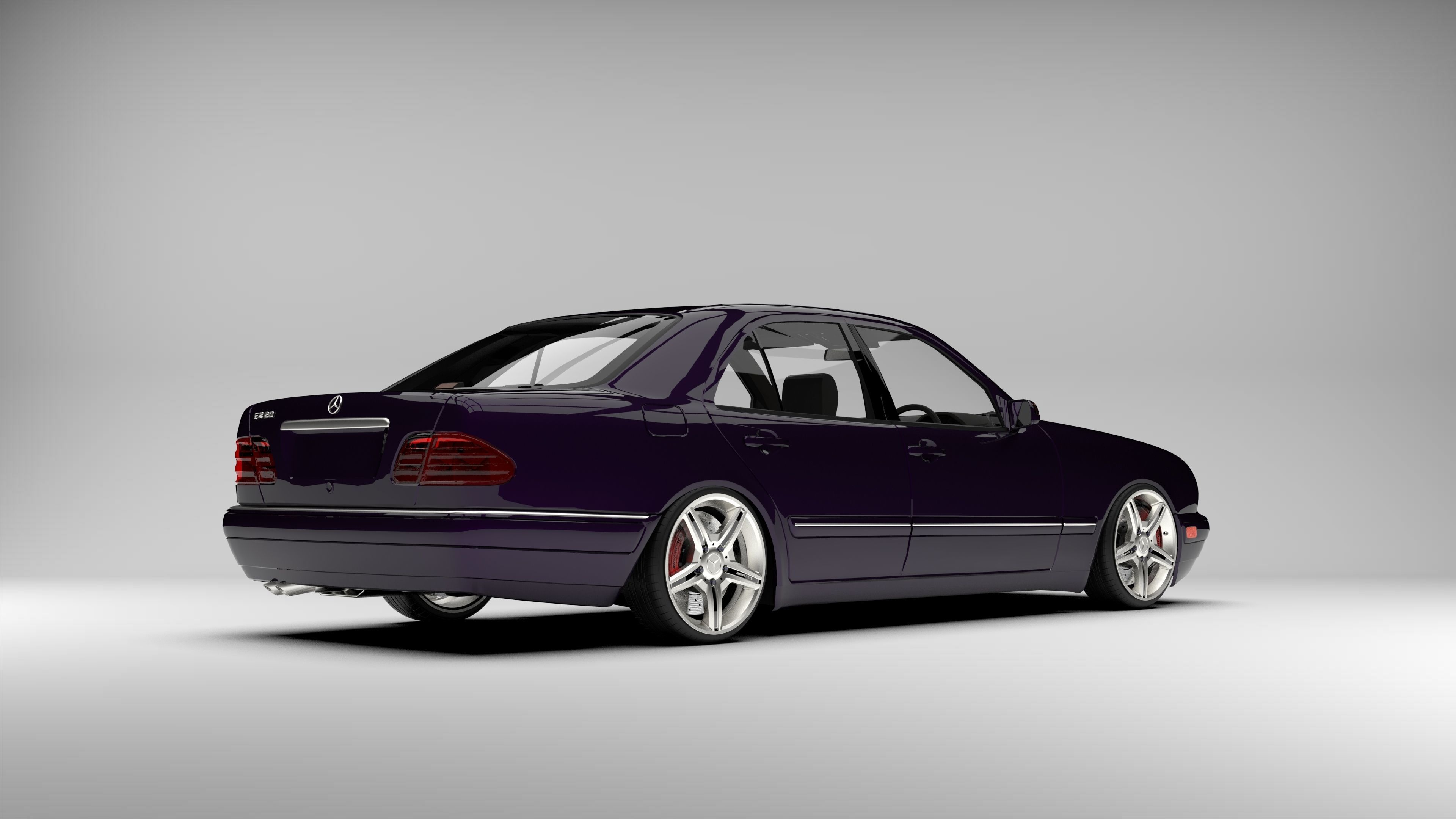 MERCEDES BENZ E - CLASS W210 SEDAN 3D model | CGTrader