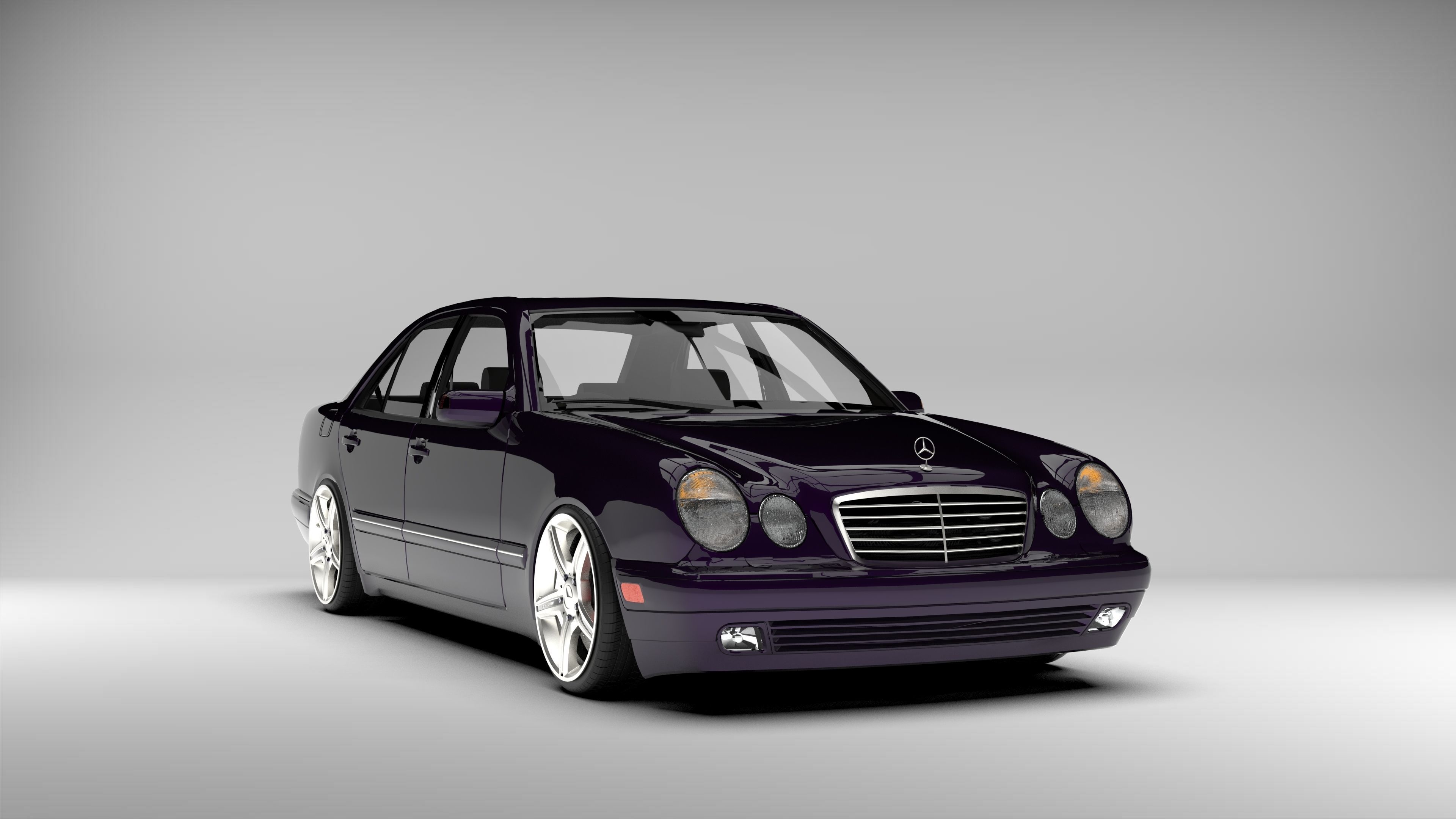 MERCEDES BENZ E - CLASS W210 SEDAN 3D model | CGTrader