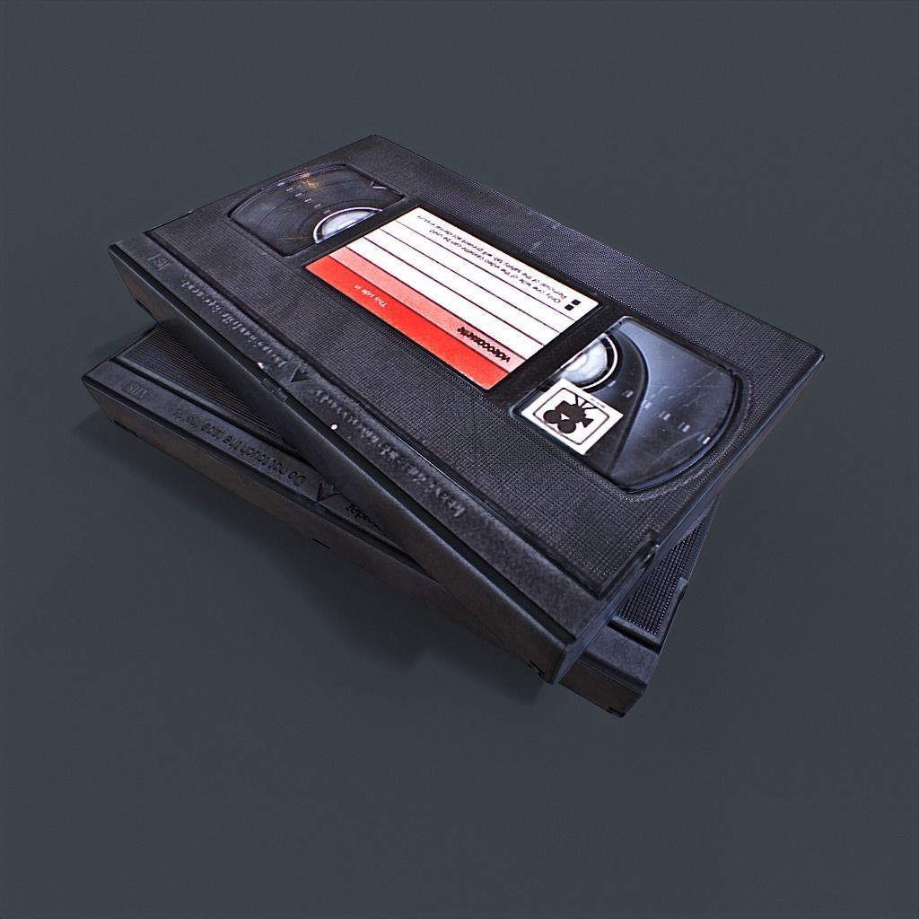3D model VHS Tapes VR / AR / low-poly | CGTrader